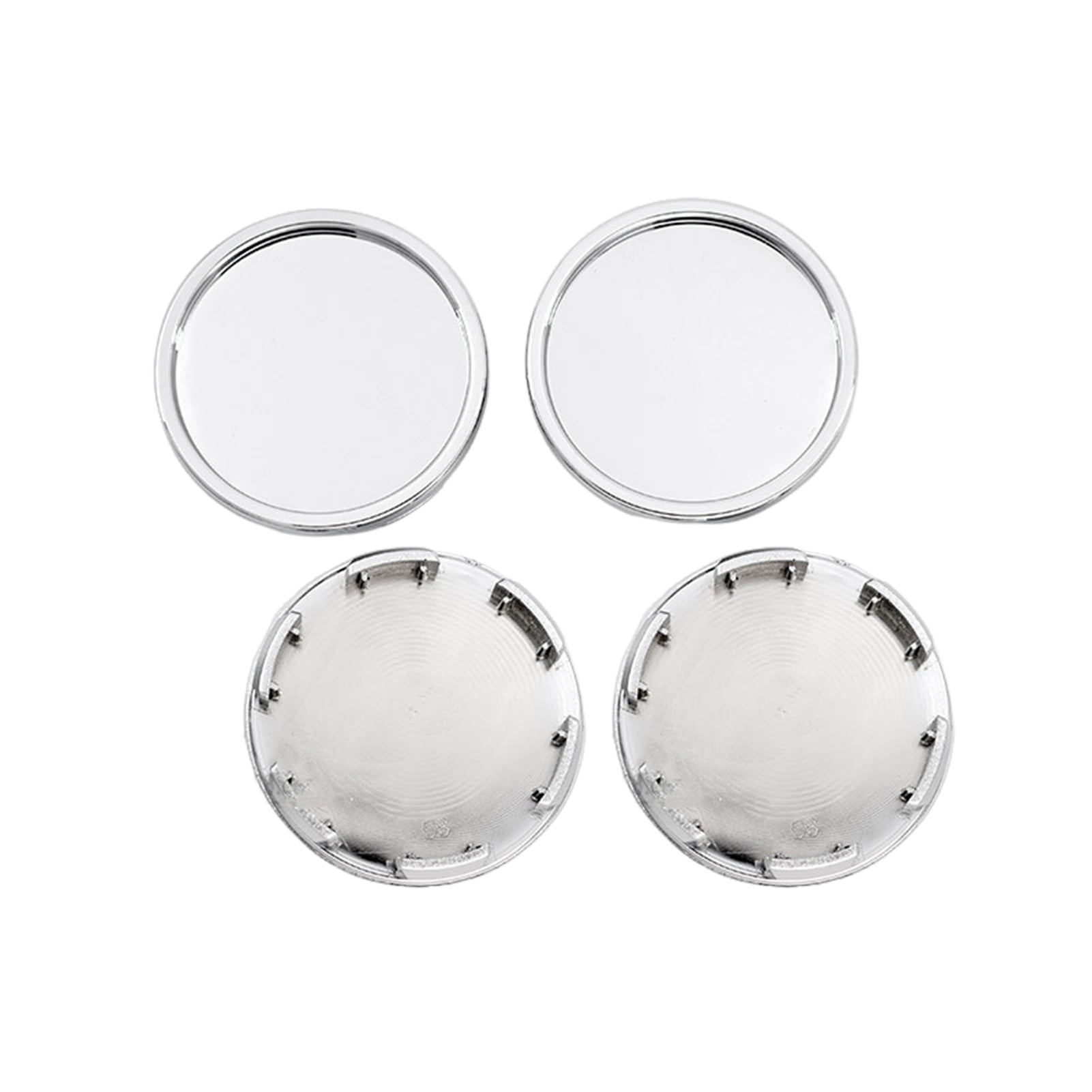 Jkung 4 Pcs Hubcaps 58mm Outer Diameter 56mm Inner Diameter Car Wheel ...