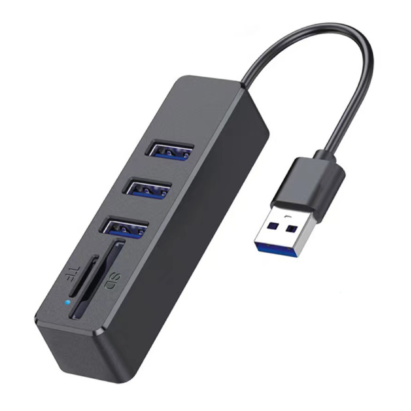 Jkung 5‑in‑1 USB Hub Docking Station-Multifunctional, Plug‑and‑Play SD/TF Card Reader & Multi ...