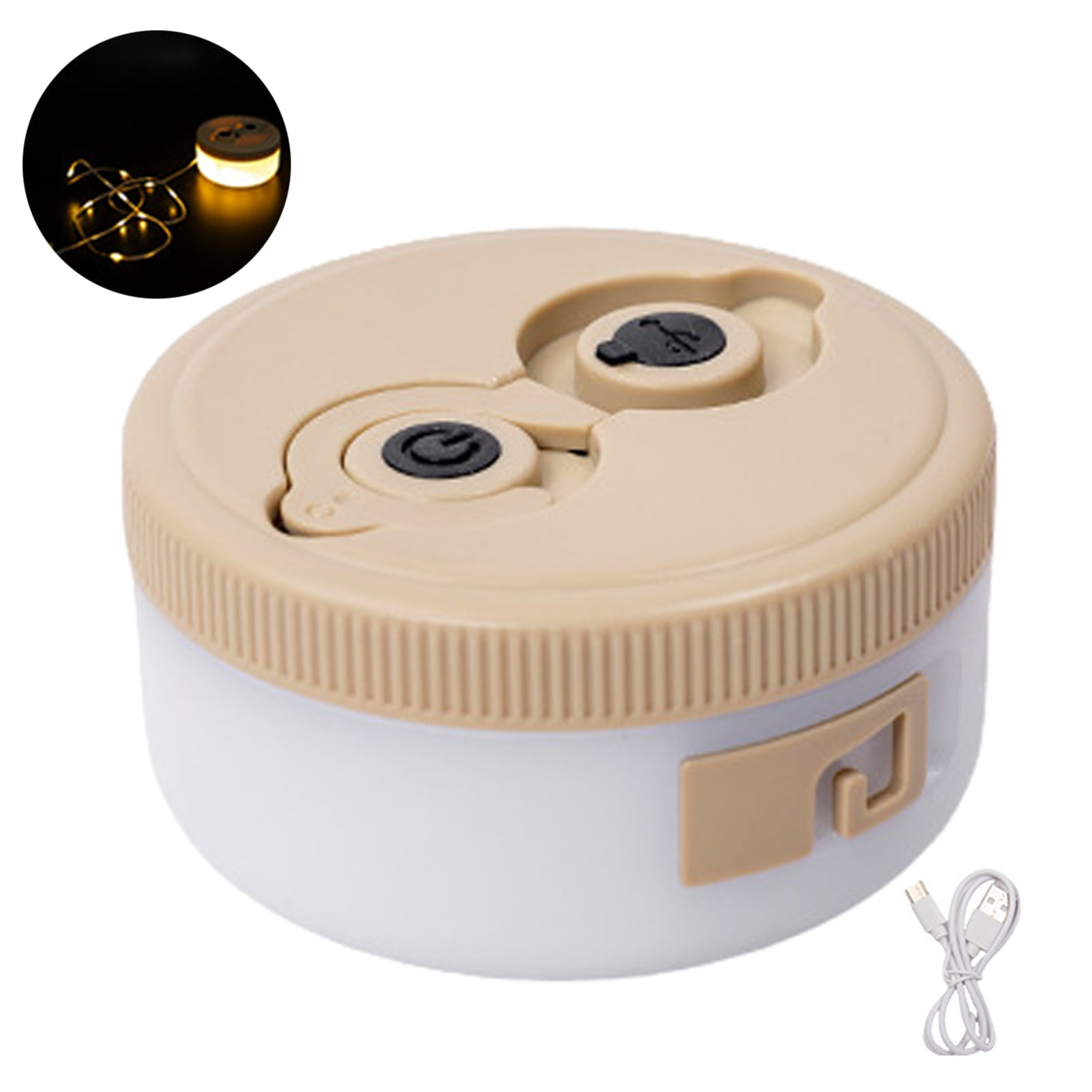 Jkung 8M Retractable Camping Atmosphere Lamp USB Rechargeable IPX4 ...