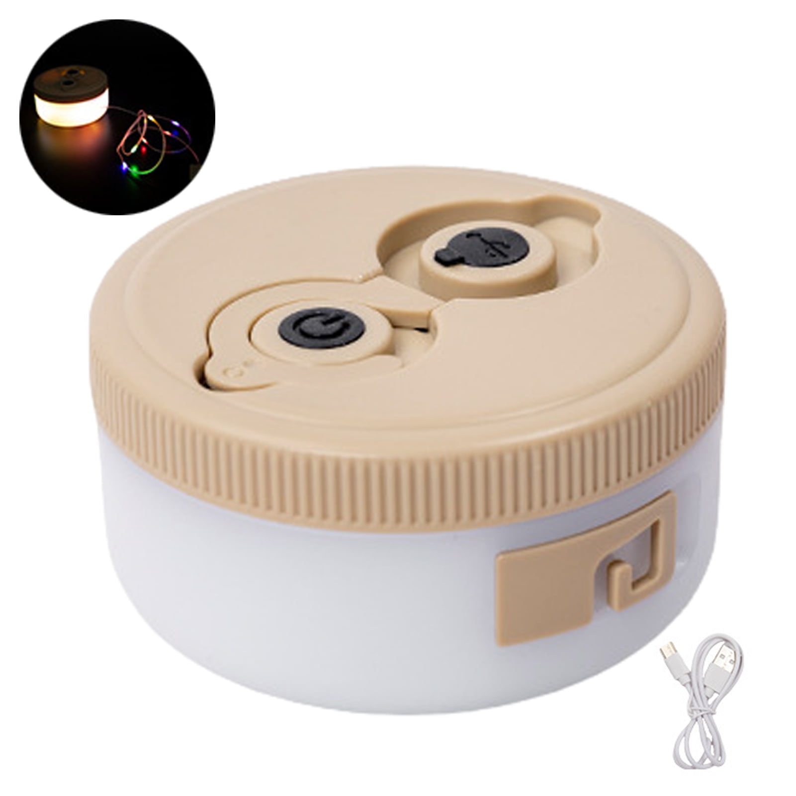 Jkung 8M Retractable Camping Atmosphere Lamp USB Rechargeable IPX4 ...