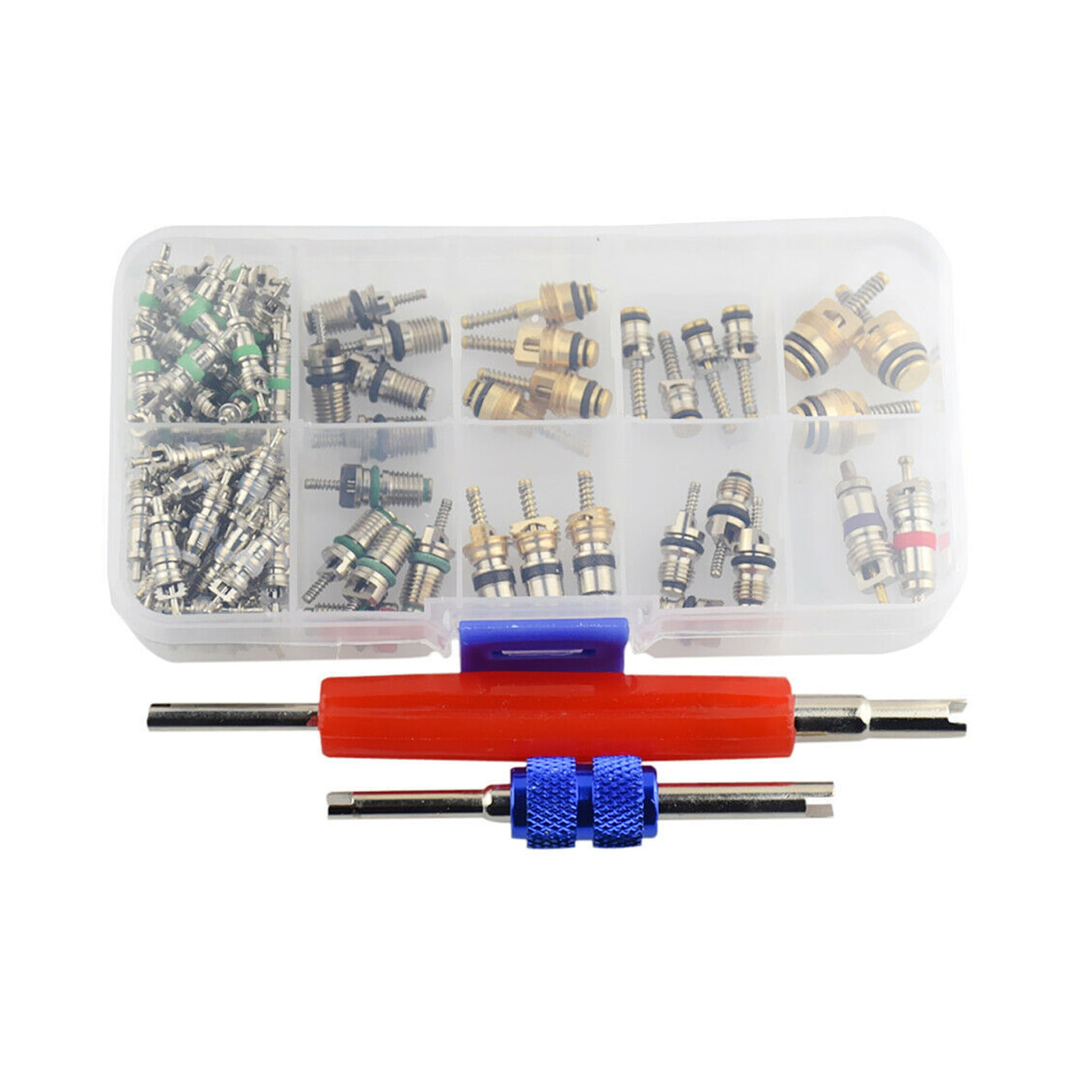 Jkung AC Valve Core Kit for Car Air Conditioner 134a Refrigeration Tire ...