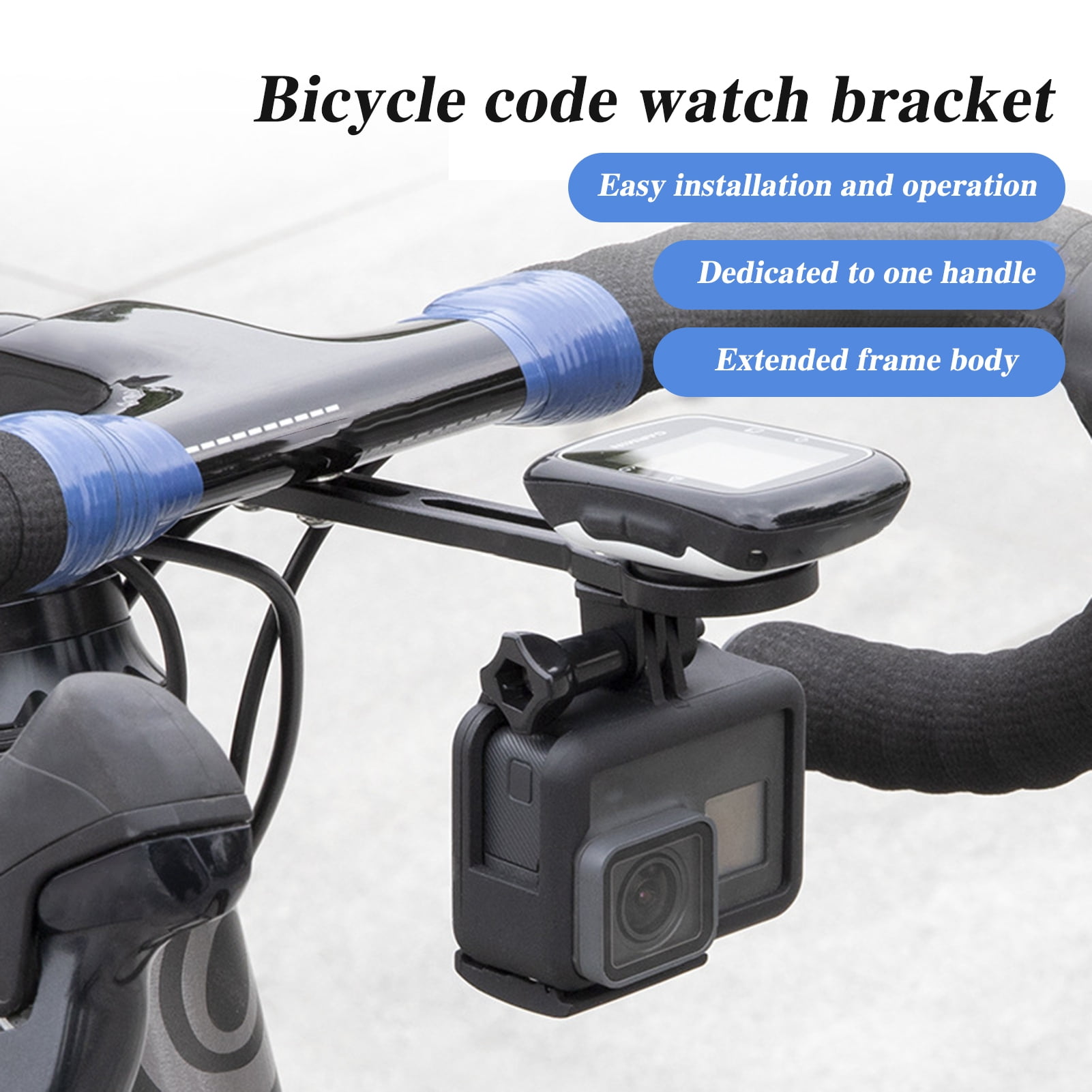 Jkung Aluminum Alloy Bike Computer Mount Lightweight Heavy Duty ...