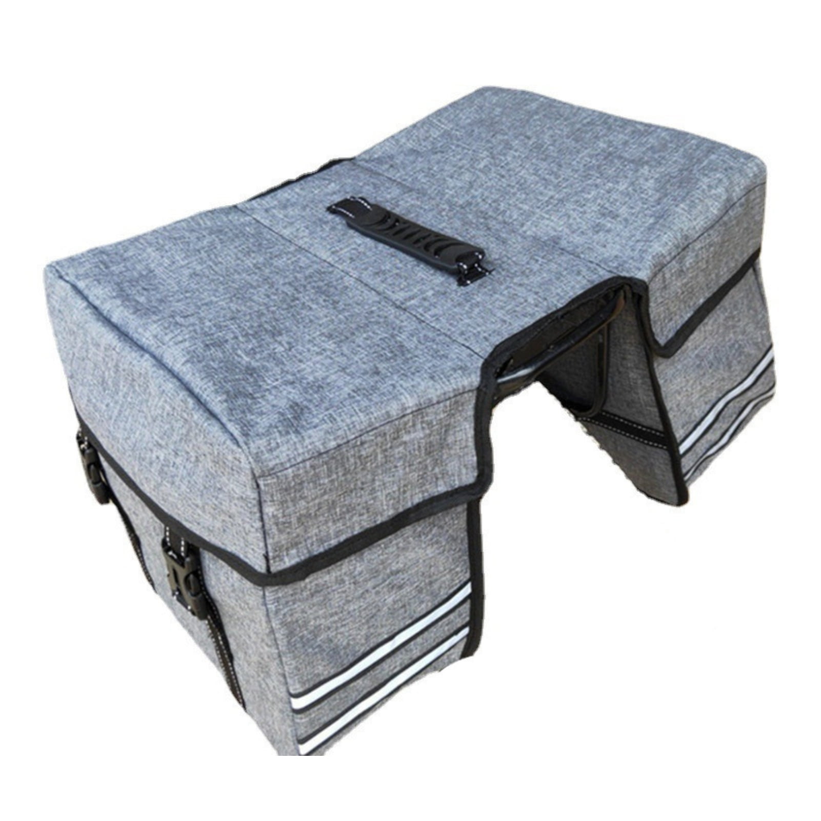 Jkung Bike Rear Rack Bag 25L Large Capacity Reflective Hard Shell ...