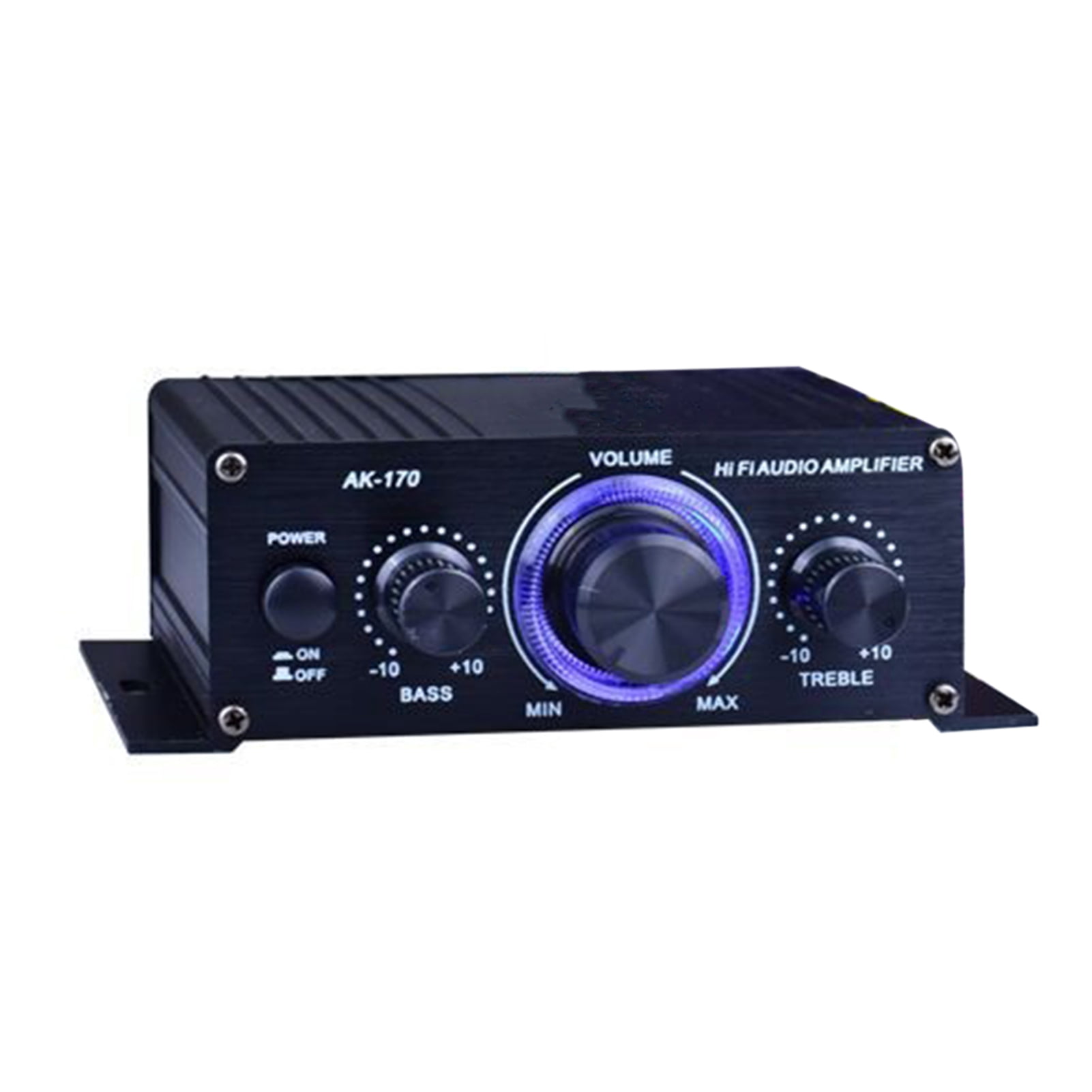 Jkung Bluetooth-compatible Mini Audio Amplifier with Volume Treble Bass ...