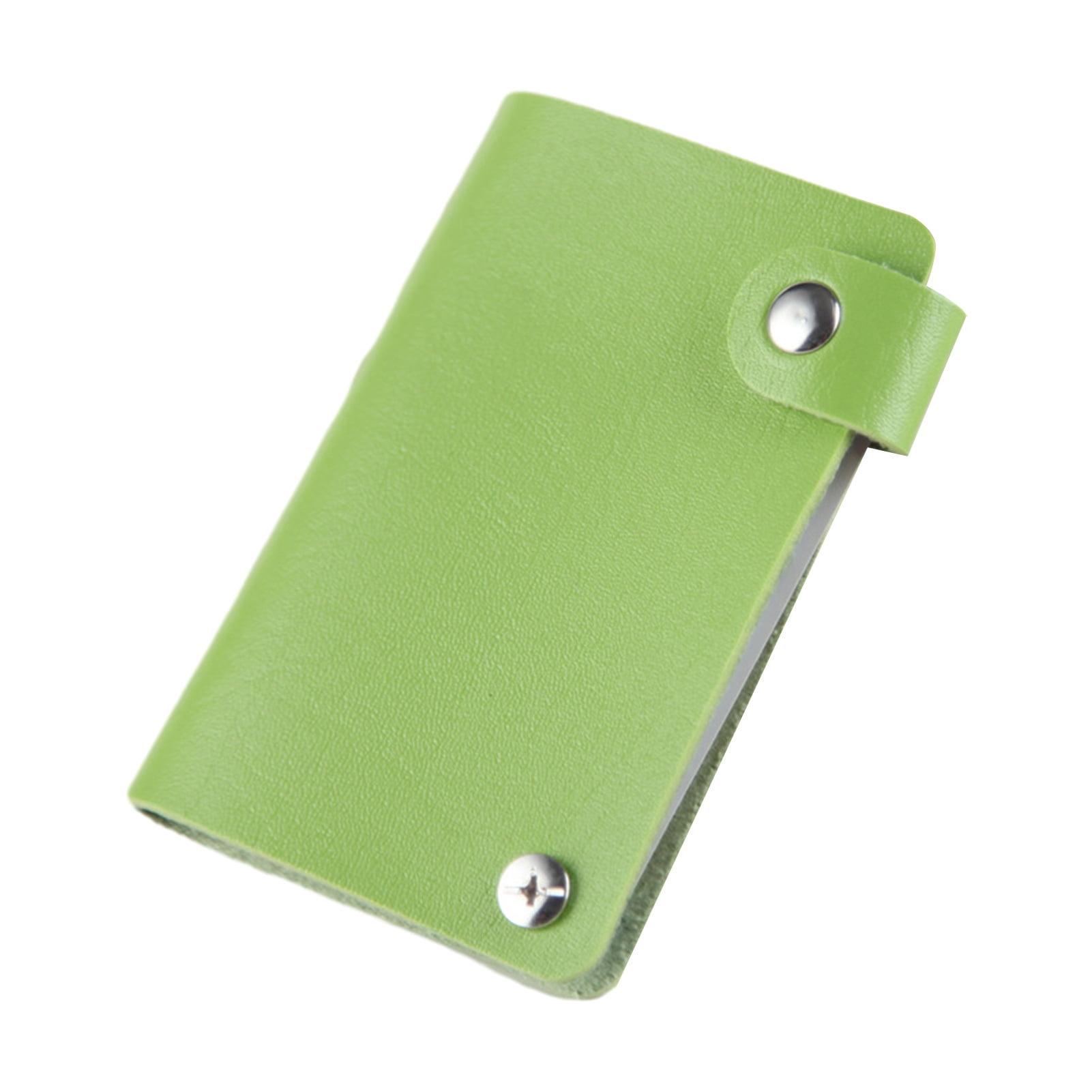 Jkung Card Holder Smooth Faux Leather Rotary Pockets Large Capacity ...