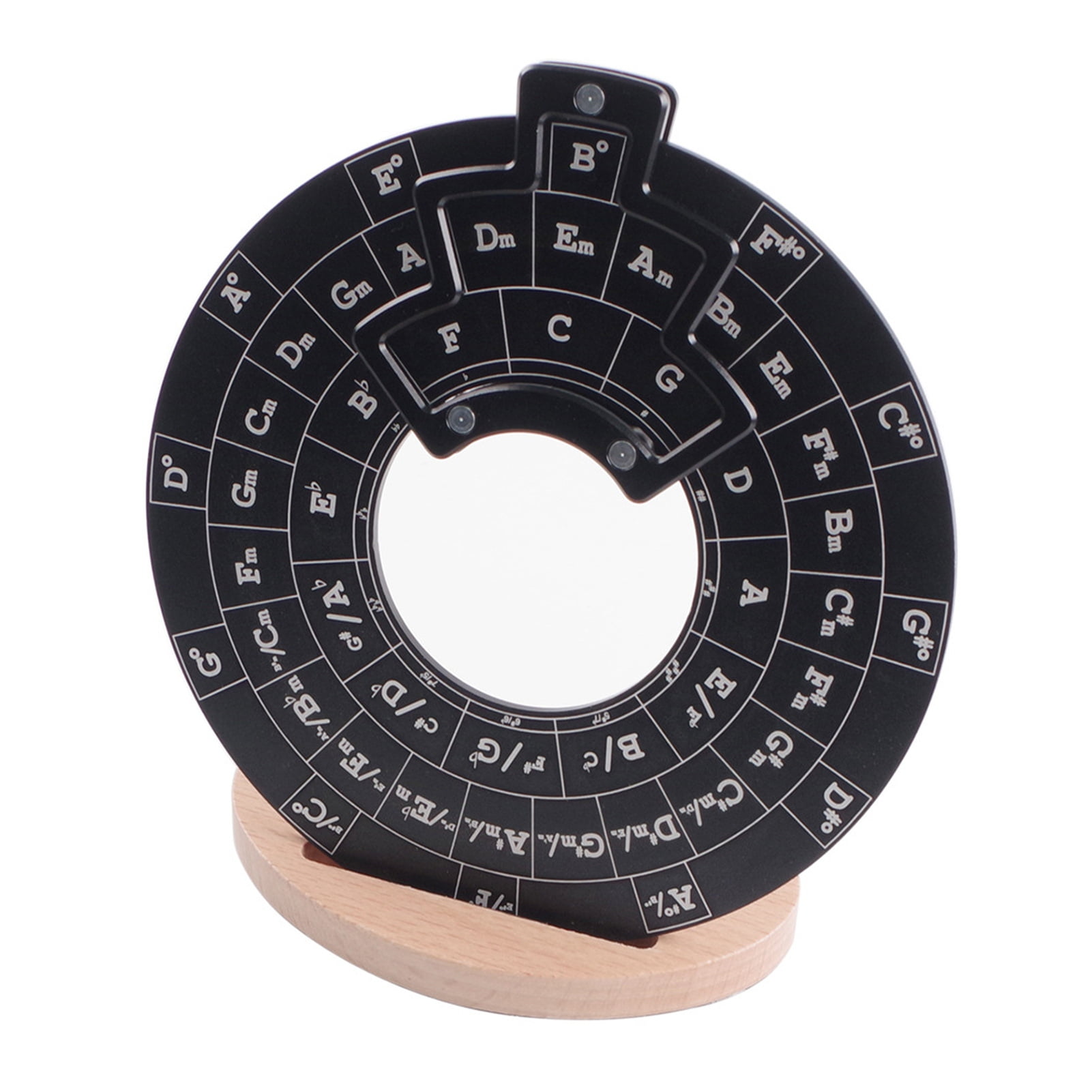Jkung Circle of Fifths Wheel Round Metal Melody Chord Tool Circle of ...