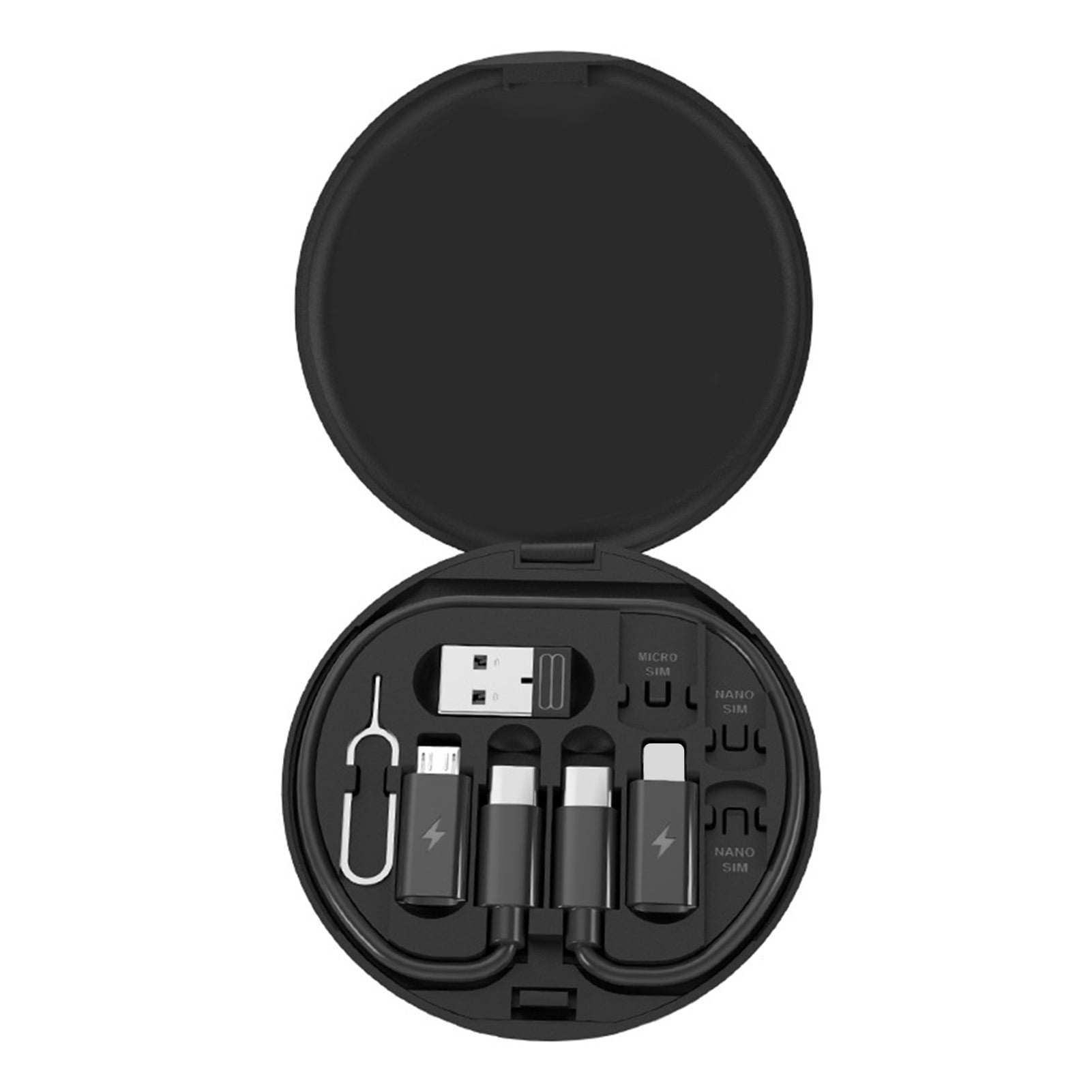 Jkung Data Cable Adapter Box-USB 8‑Pin for Android with SIM Card ...