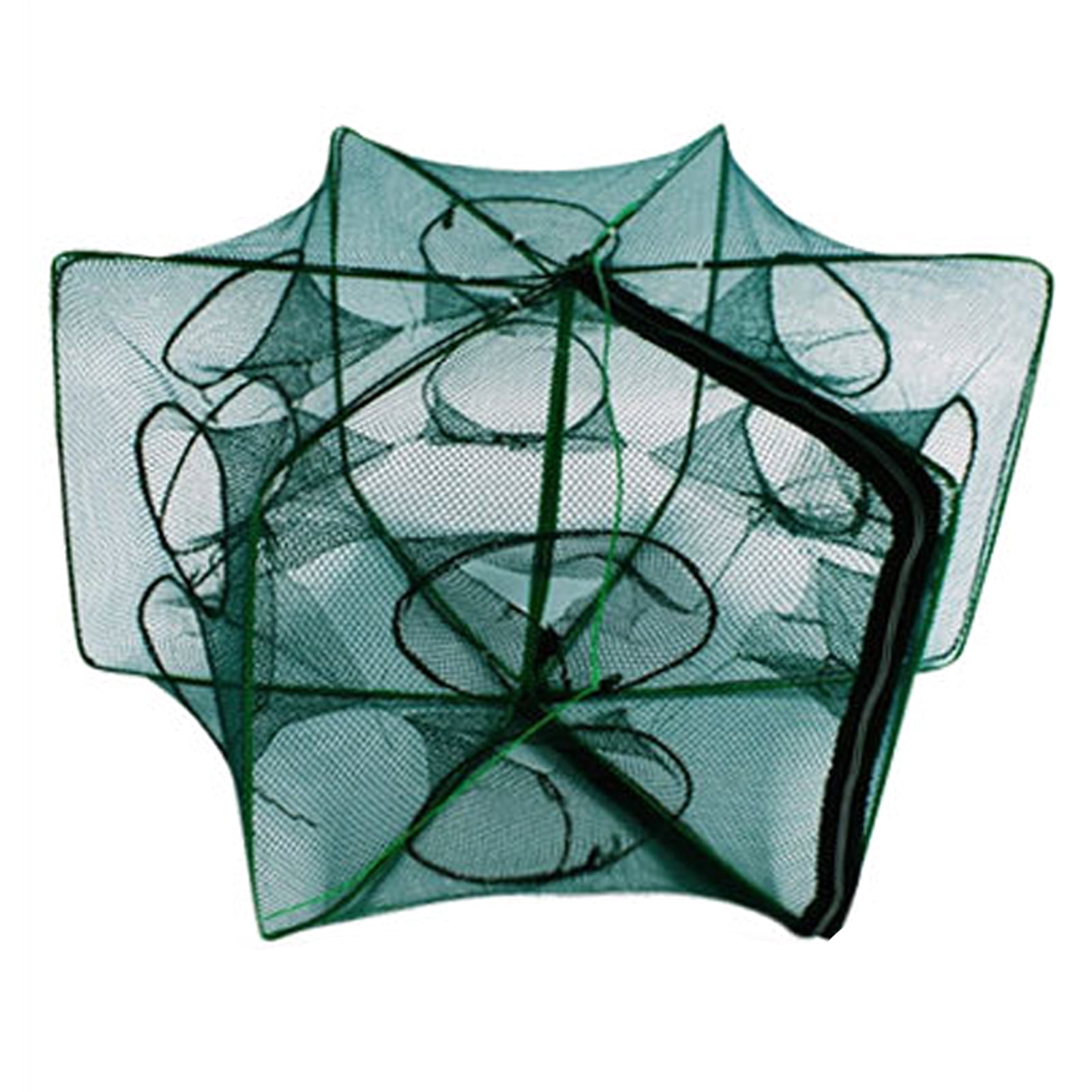 Jkung Foldable Fishing Bait Trap 6/8/10/12/16 Holes Heavy Duty Fine ...