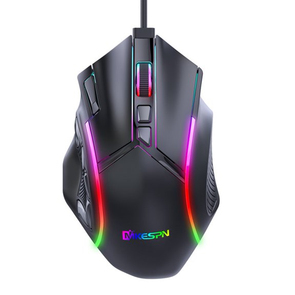 Monster Alpha 9.0 RGB Wired Gaming Mouse, 16000 DPI, Programmable ...
