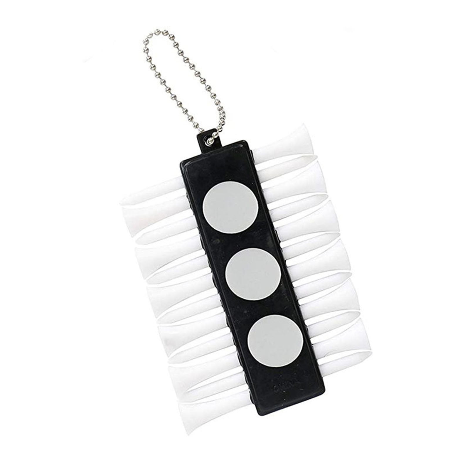 Jkung Golf Tee Holder Portable Hanging Golf Tee Carrier with 12 Tee ...