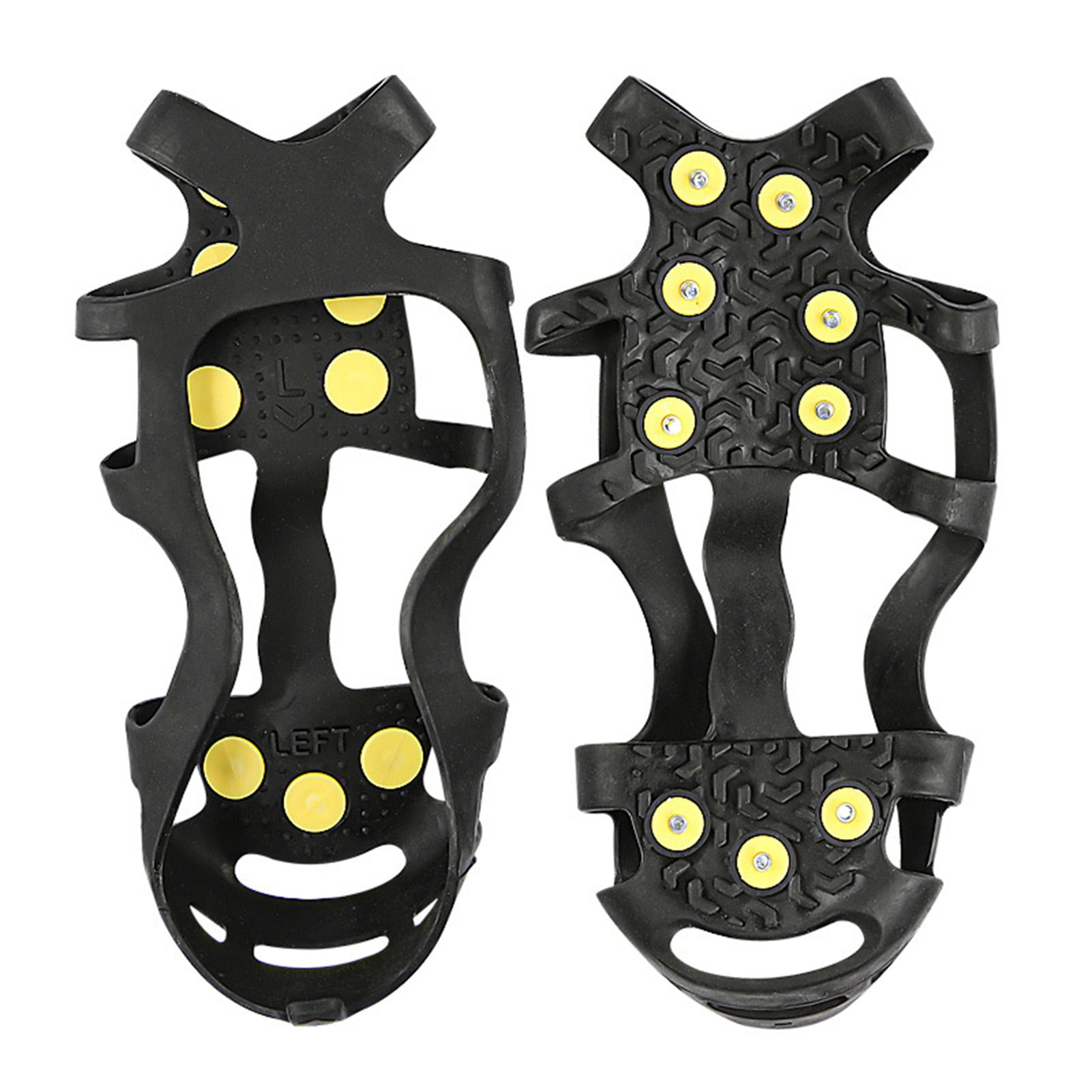 Jkung Ice Cleats Snow Walking Traction Cleats Crampons for Shoes And ...