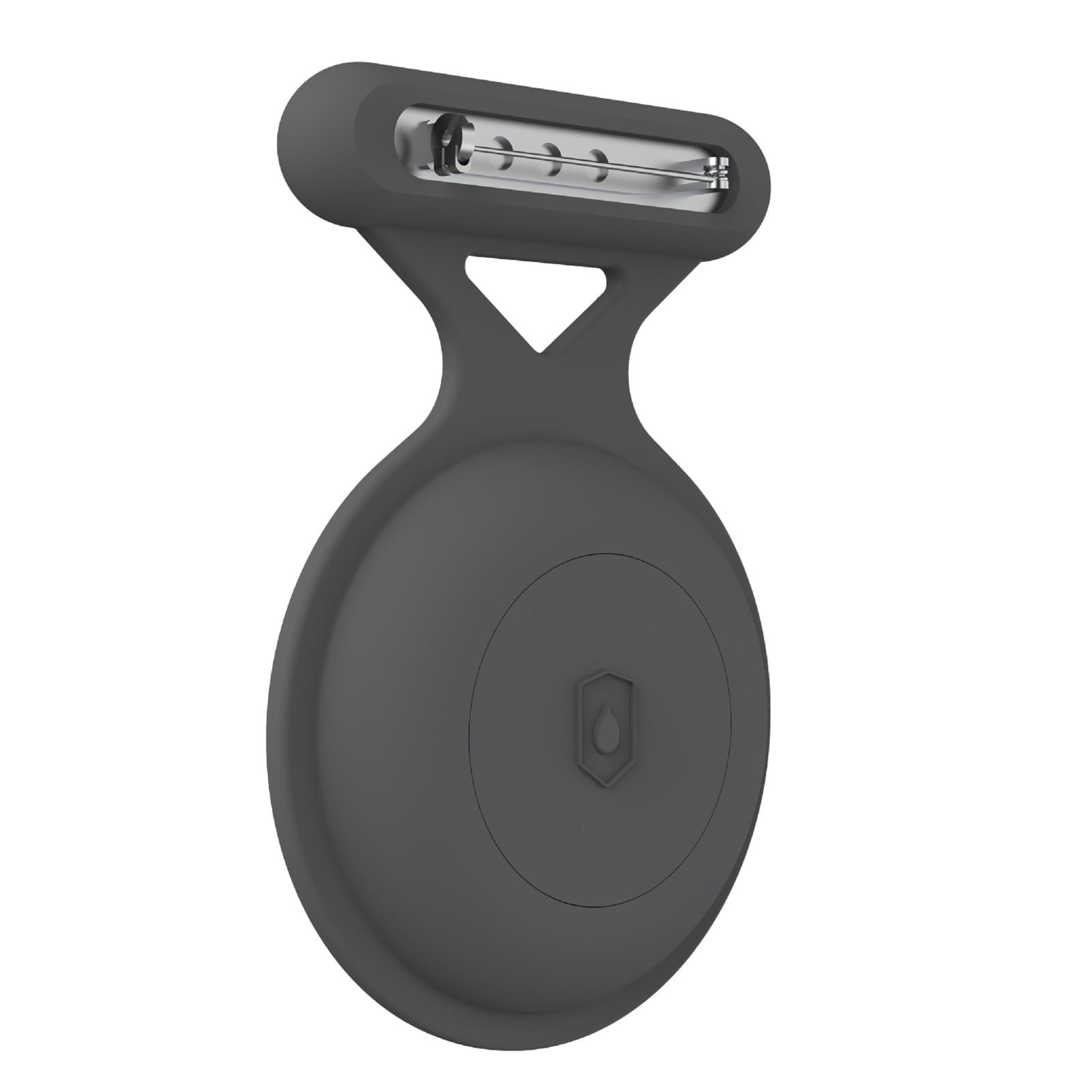 Jkung Kids Hidden GPS Tracker Case-Waterproof AirTag Holder with Brooch ...