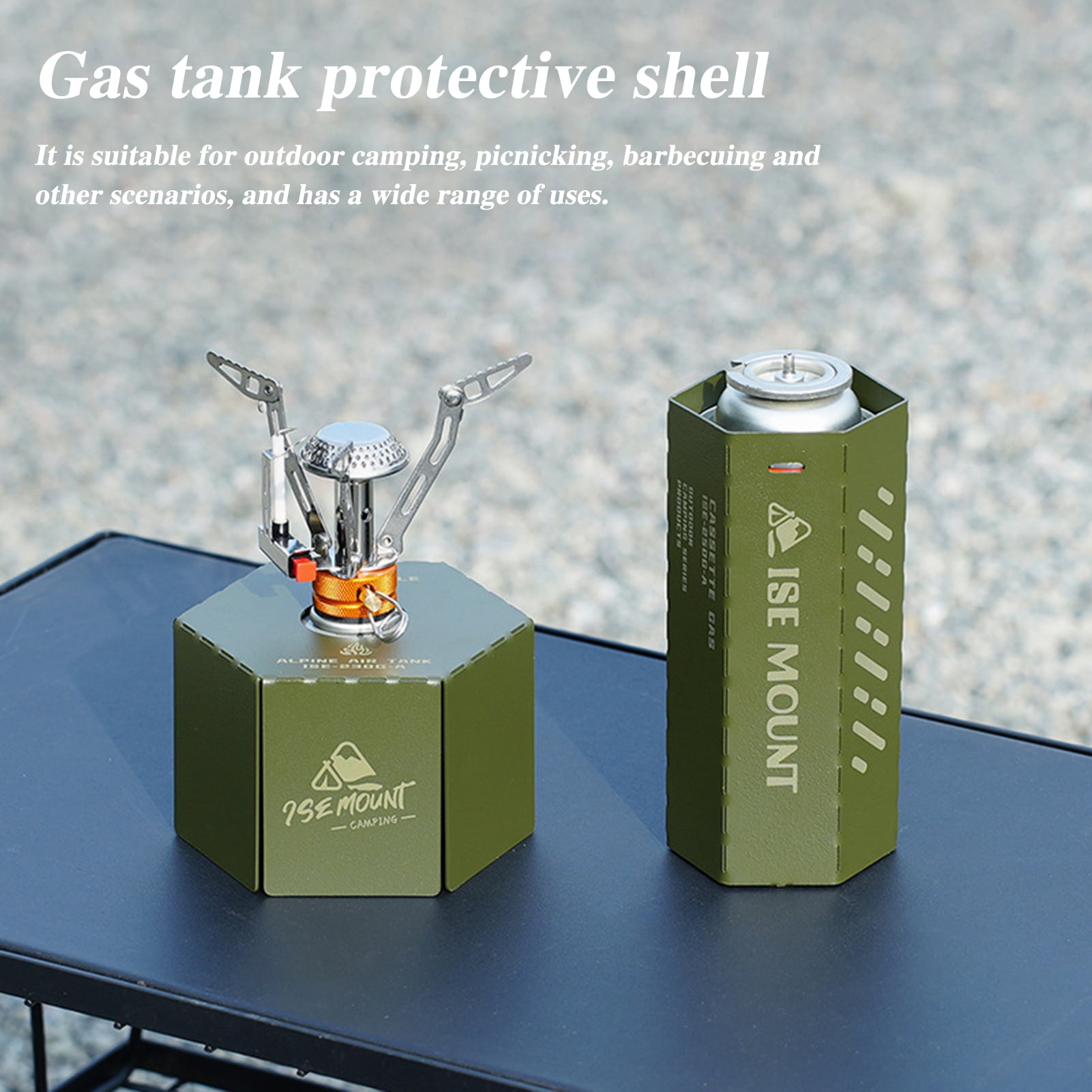Jkung Outdoor Gas Tank Protective Case Heavy Duty Metal Lightweight ...