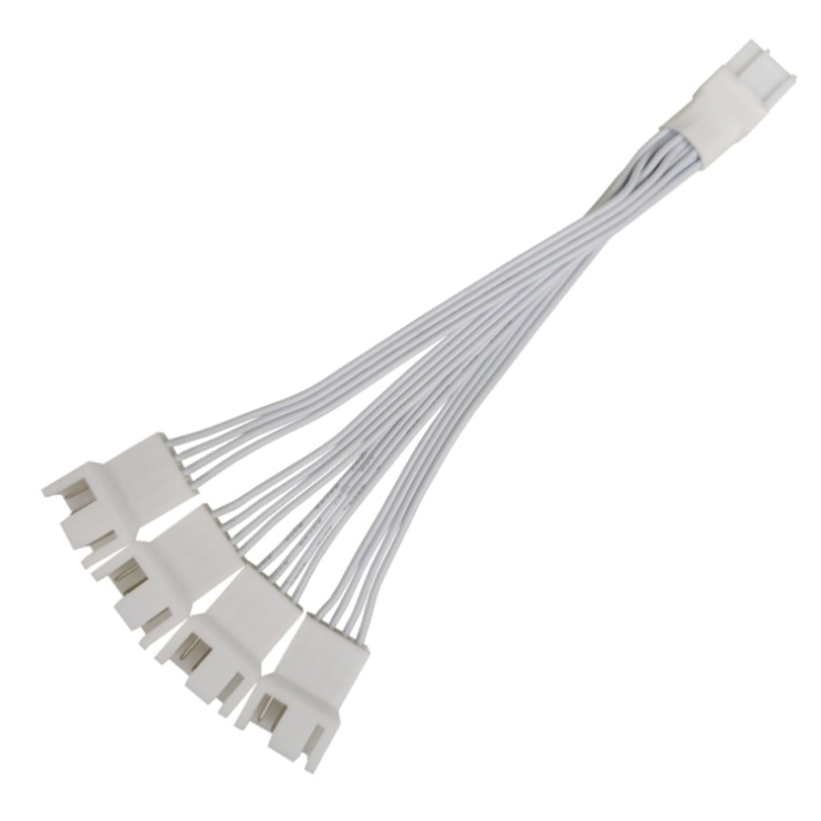 Jkung PWM Fan Splitter 4 Pin Adapter Cable Computer CPU Fan Splitter PC ...
