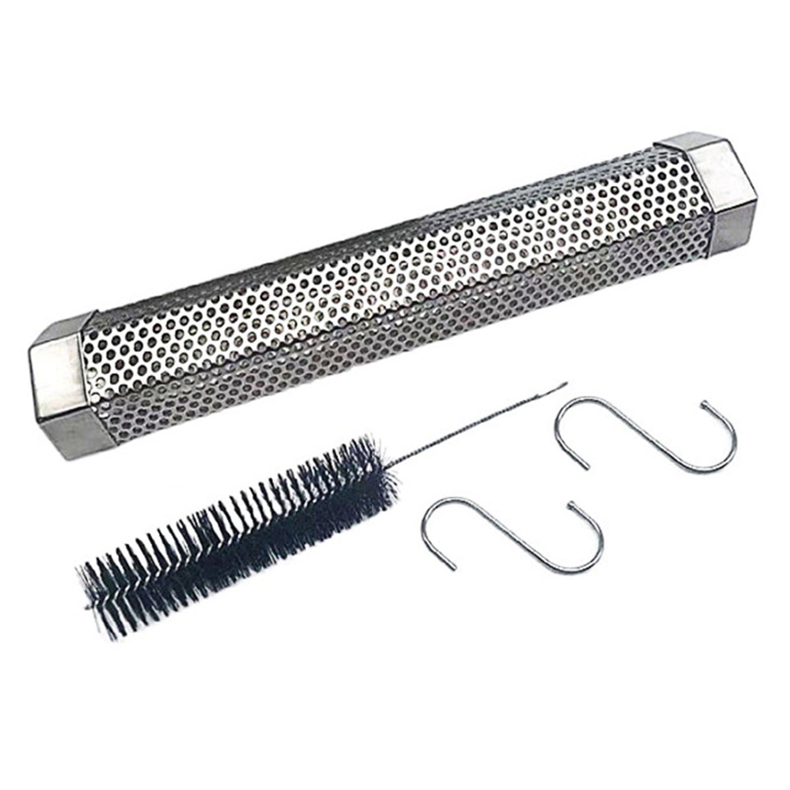 Jkung Pellet Tube Stainless Steel BBQ Smoke Tube with Ventilation Holes ...