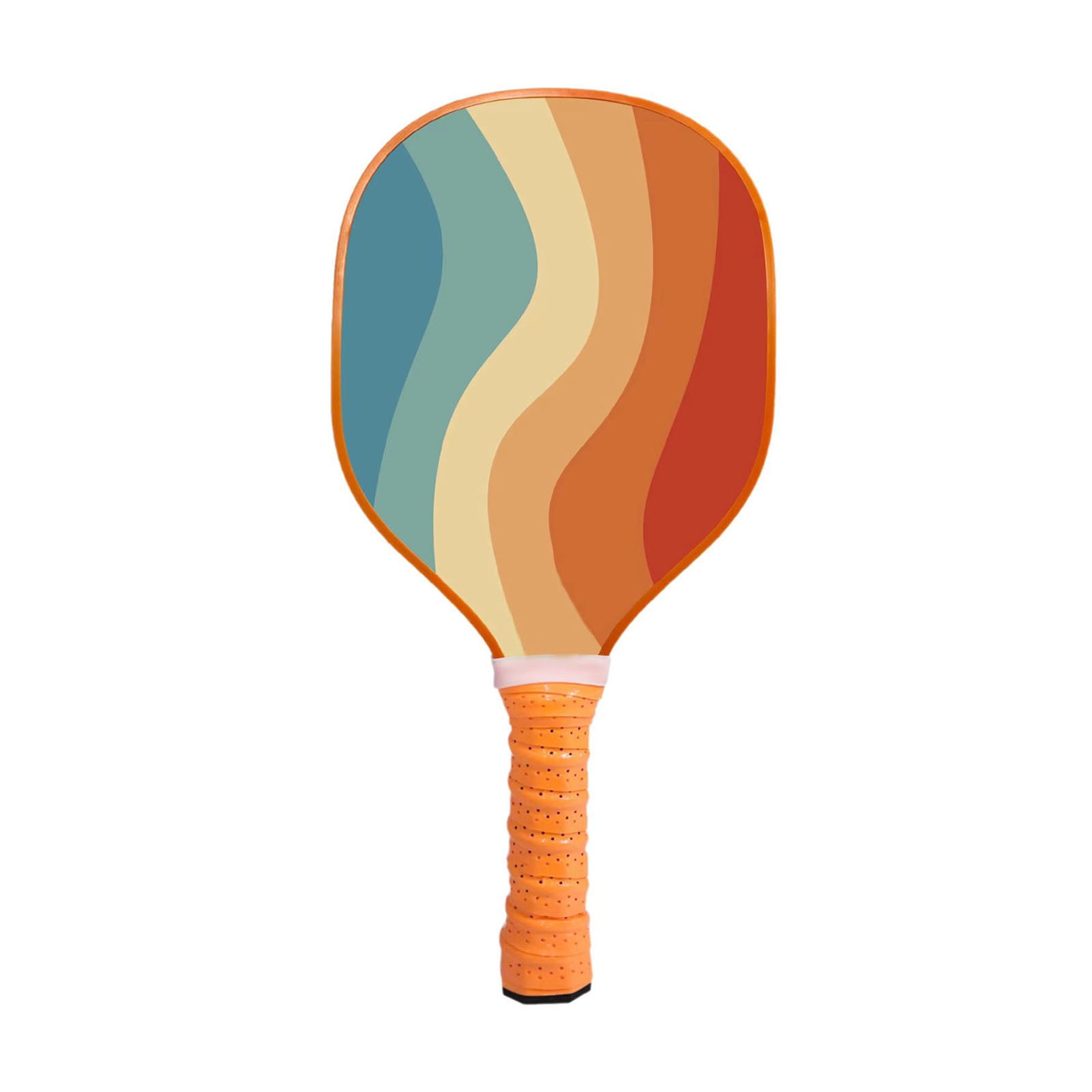 Jkung Pickleball Paddle Wooden Pickle Ball Racket with Rubber Edge ...