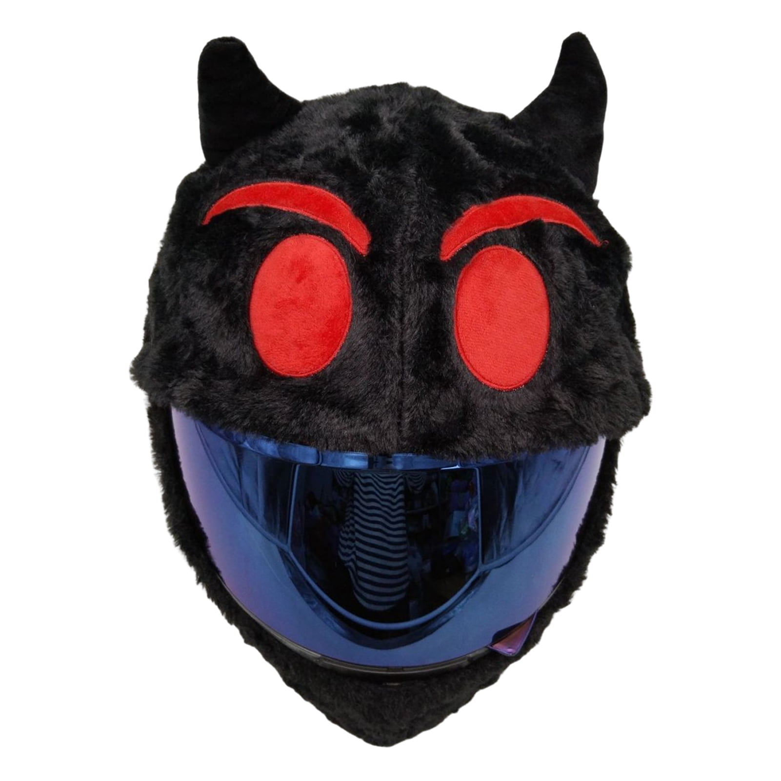 Jkung Plush Motorcycle Helmet Cover Decorative Dustproof Universal ...