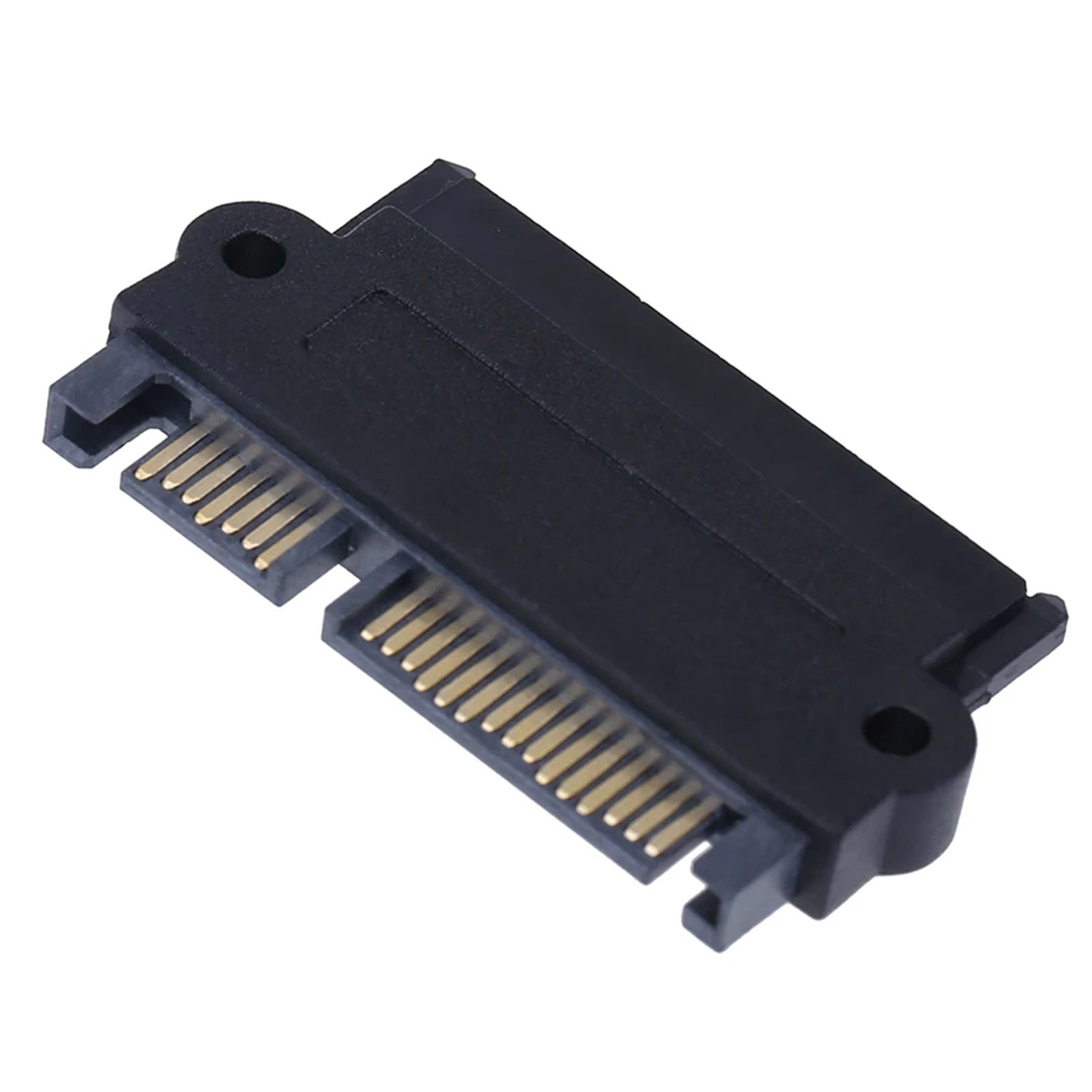 Jkung SFF-8482 Hard Disk Drive Adapter SAS to 22Pin SATA 180-Degree ...