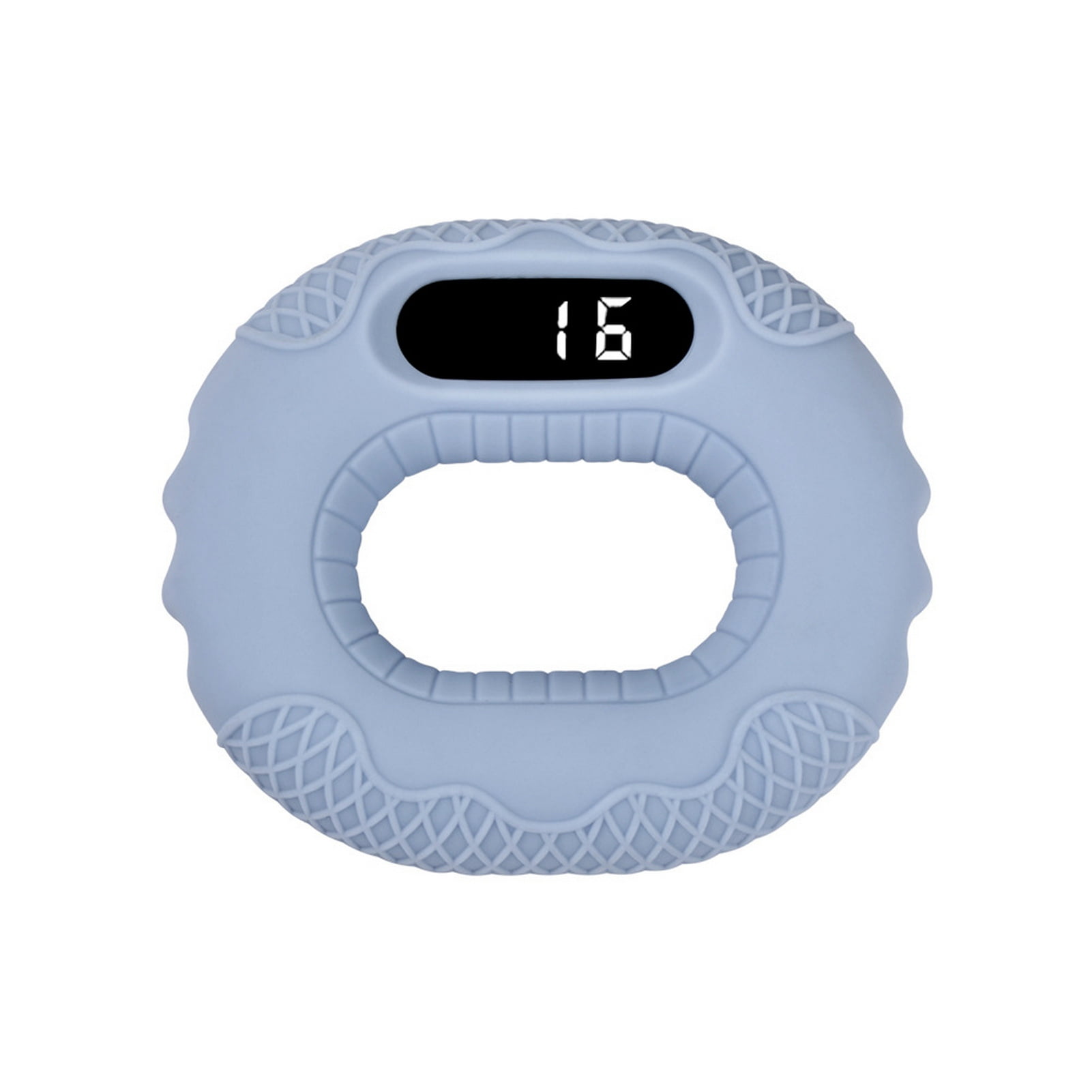 Jkung Silicone Grip Strength Trainer Ring LCD Display Bluetooth ...