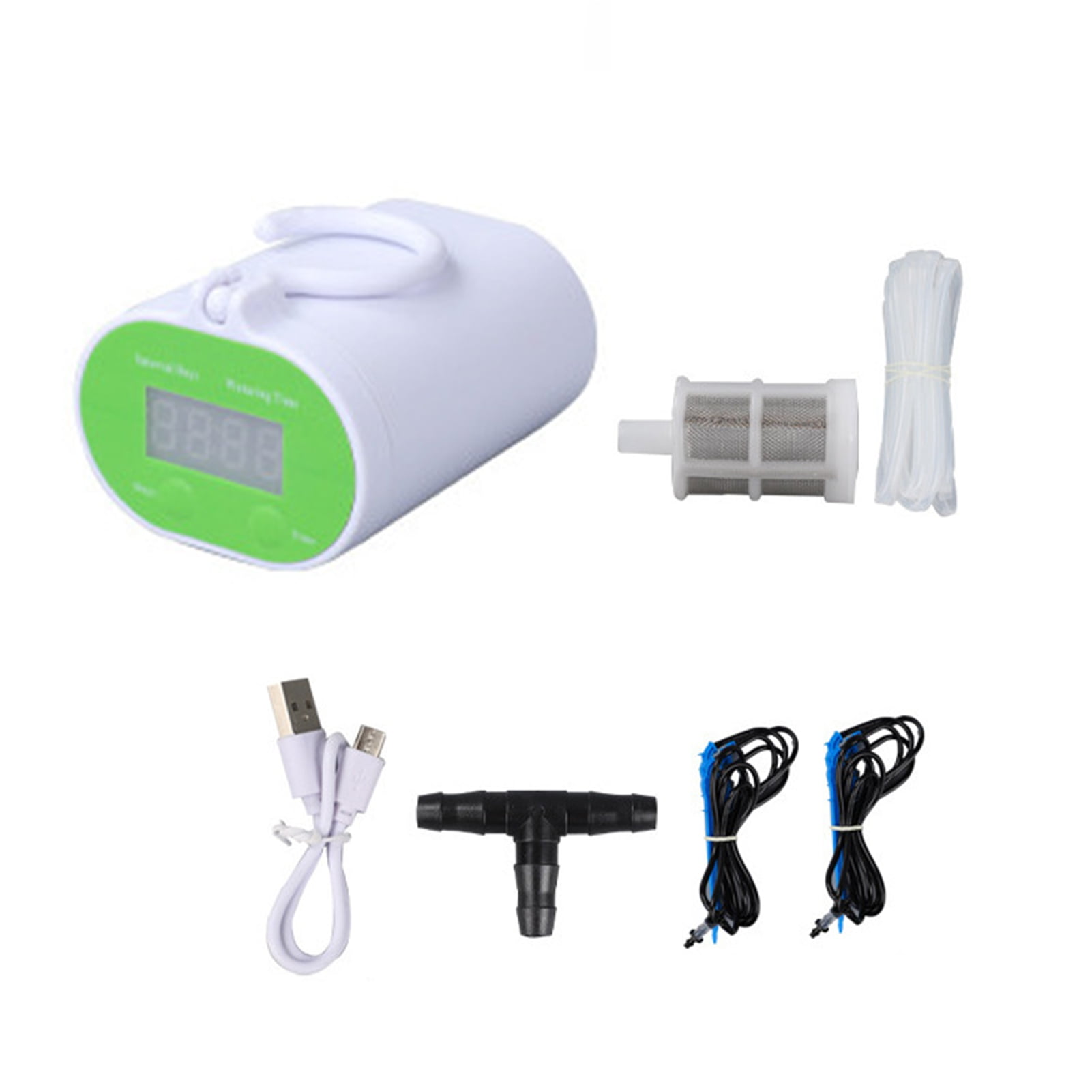 Jkung Smart Drip Irrigation Kit, Timer for Garden/Balcony Plants ...