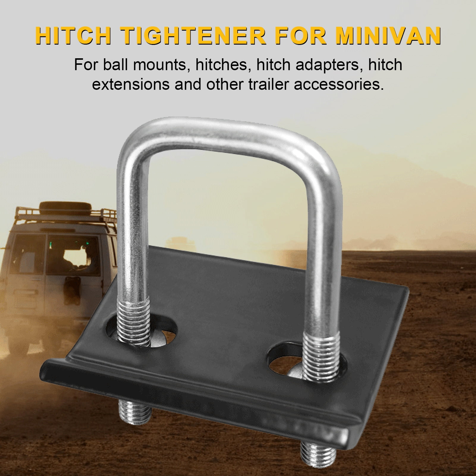 Jkung Stainless Steel Hitch Tightener Eliminate Wobble Easy ...
