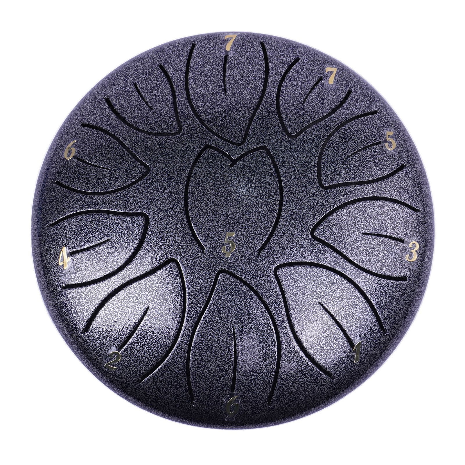 Jkung Steel Tongue Drum 6 Inch 11 Tone Ethereal Rain Drum Instrument ...