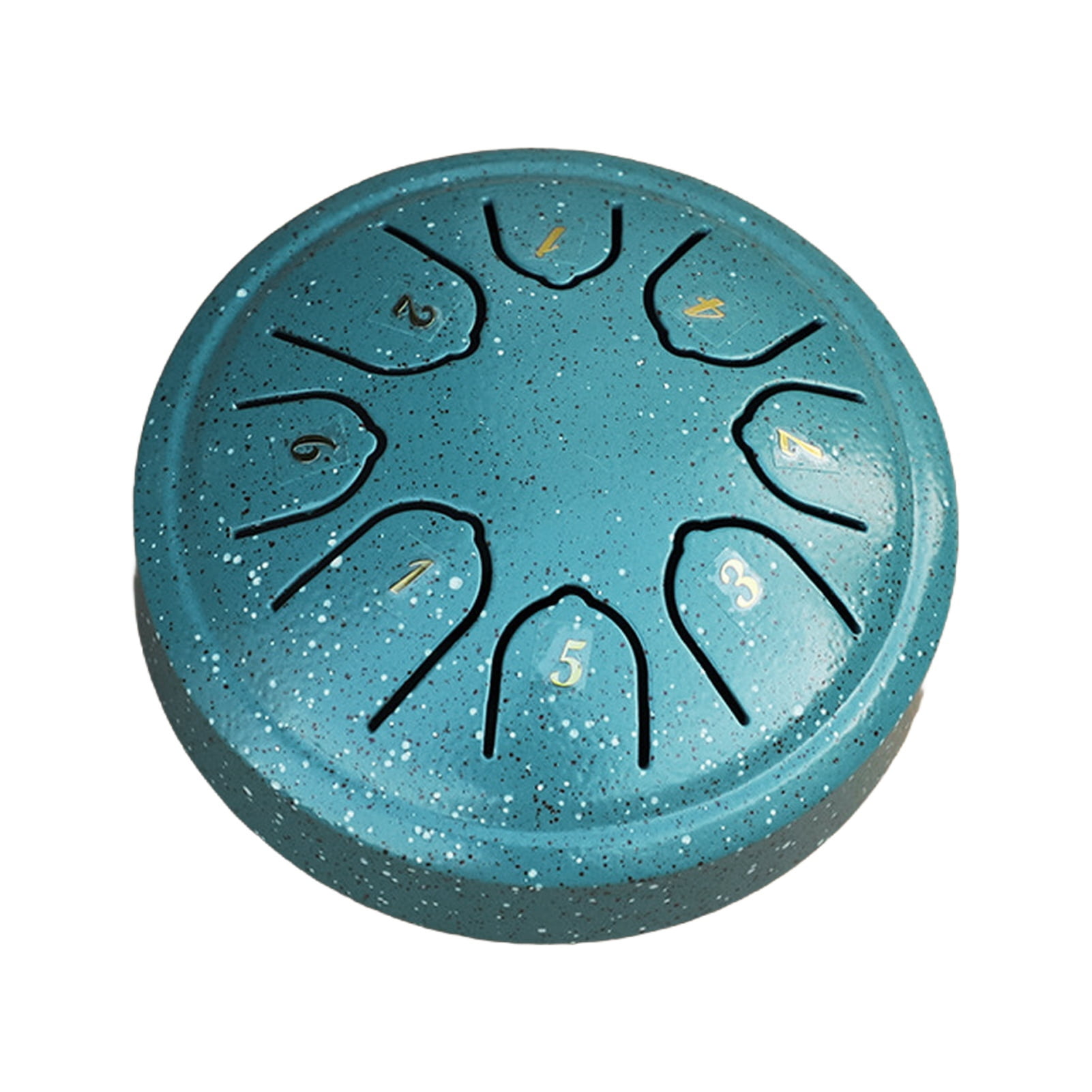 Jkung Steel Tongue Drum 8 Notes Tongue Drum Handpan Ethereal Drum ...