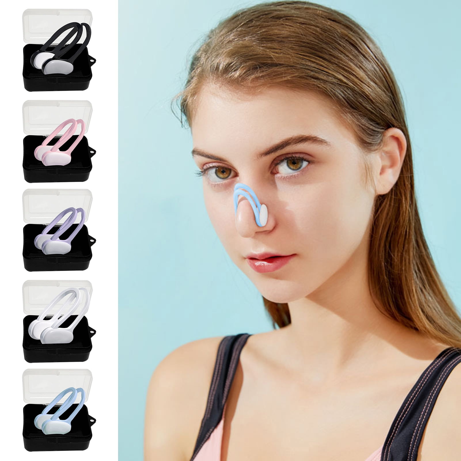 Jkung Swimming Nose Clip Earplug Waterproof Beginners Kids Adults ...