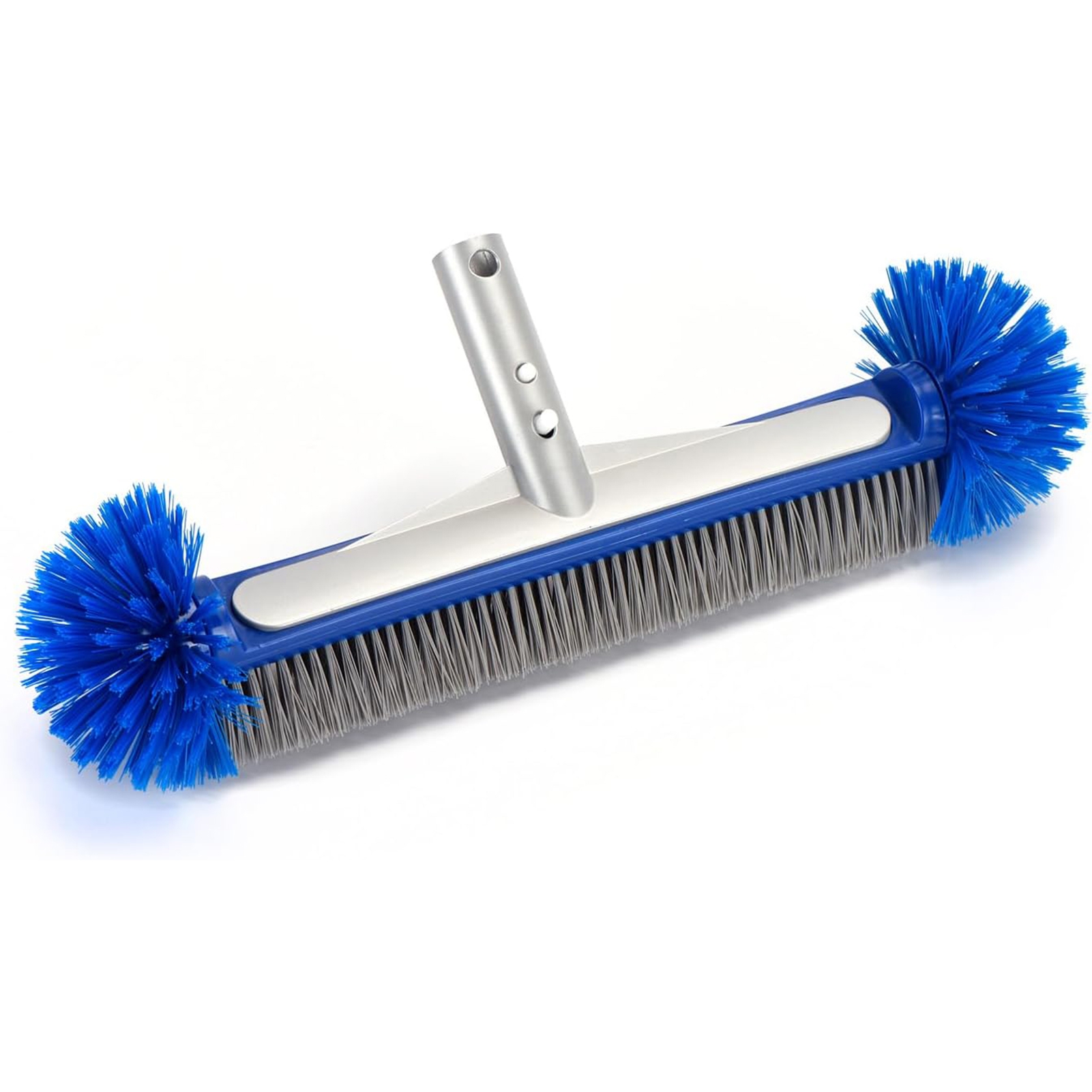 Jkung Swimming Pool Brush Head with Corner Cleaning Brush Semi ...