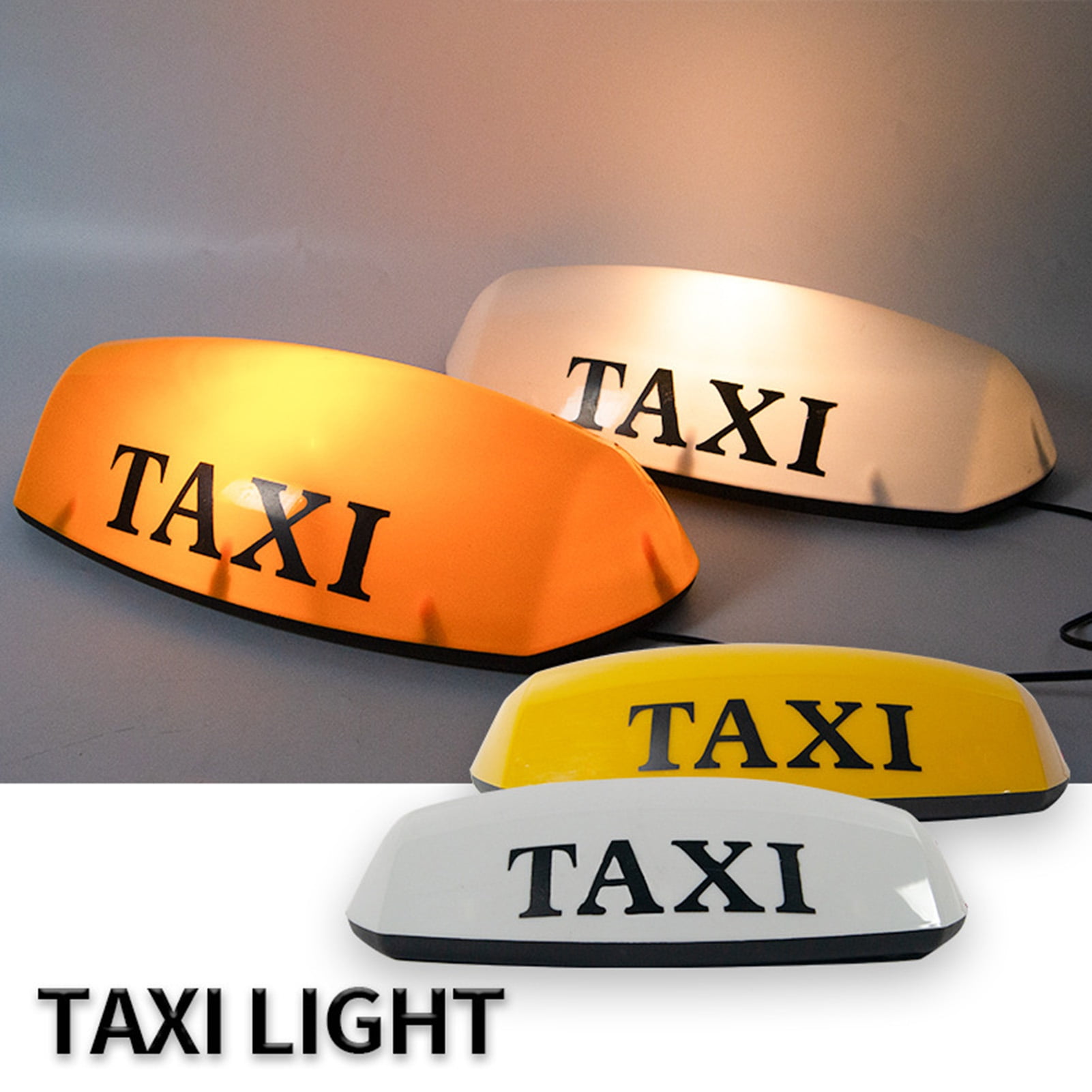 Jkung Taxi Sign Lamp Super Bright Sun-proof Easy to Install Anti ...
