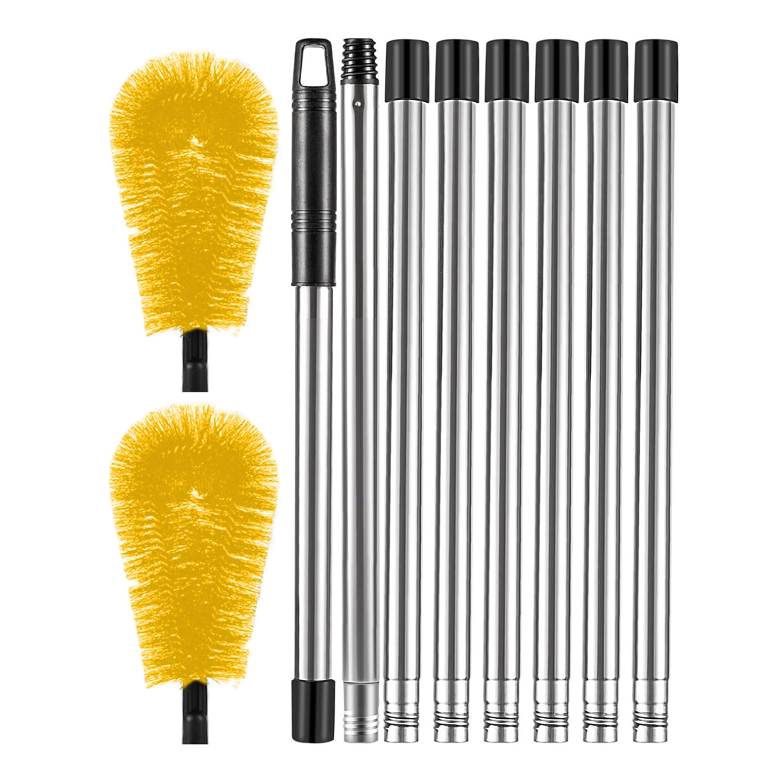 Jkung Telescopic Gutter Cleaning Brush Gutter Cleaner Tool with 8 ...