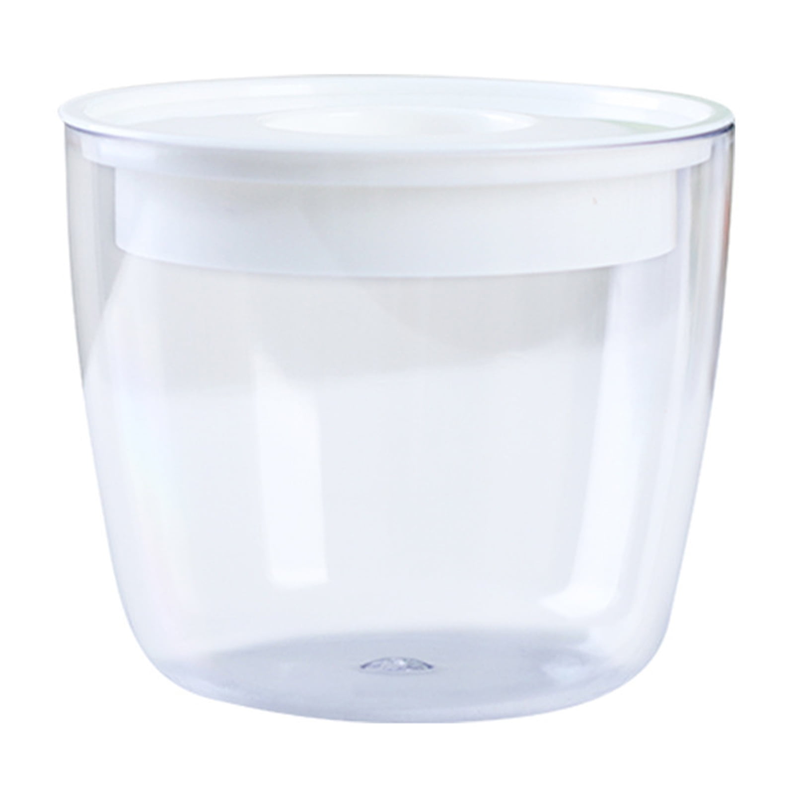 Jkung Transparent Flower Pot, Self-Watering Design for Hydroponics ...