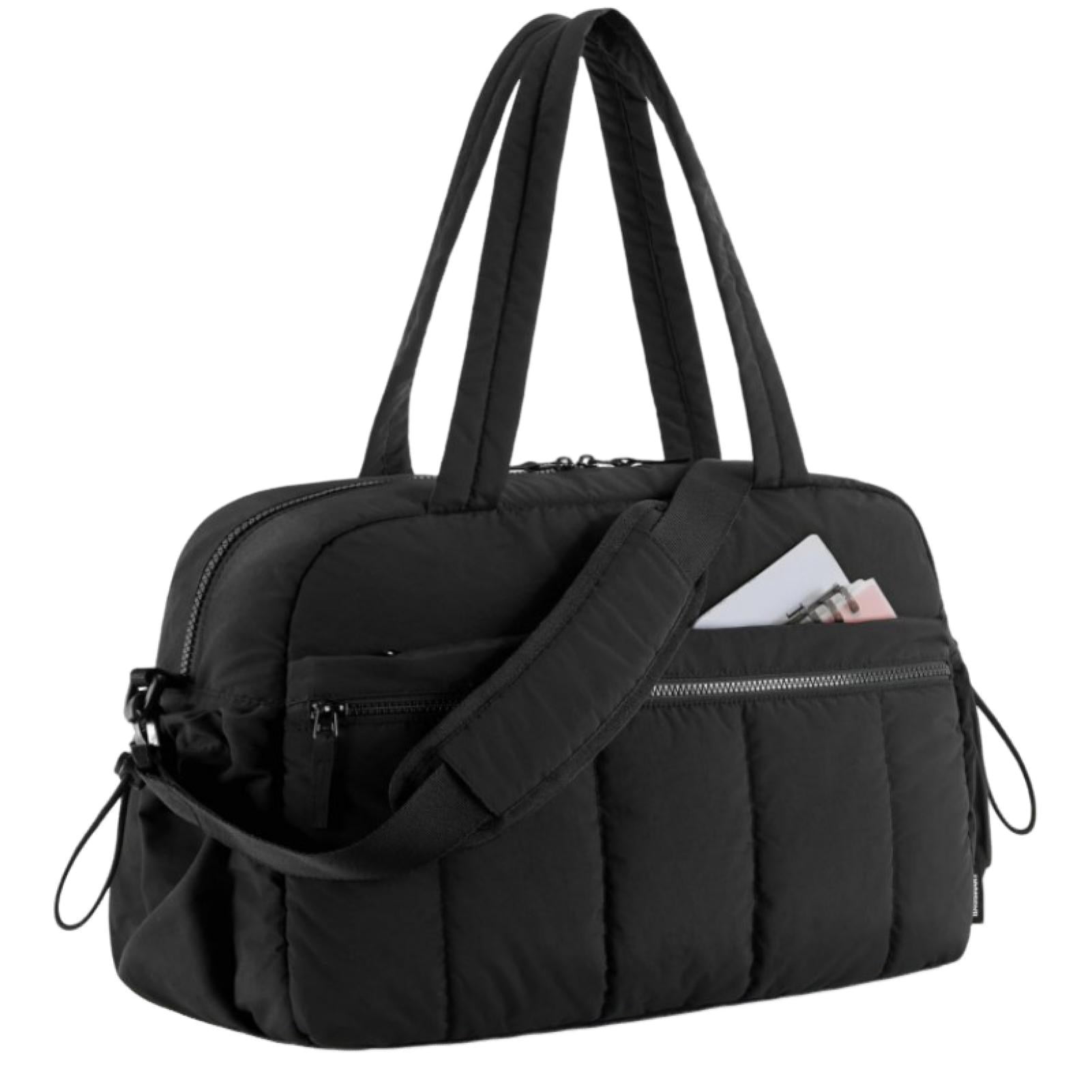 Jkung Travel Bag with Large Exterior Pockets Carry-on Bag - Walmart.com