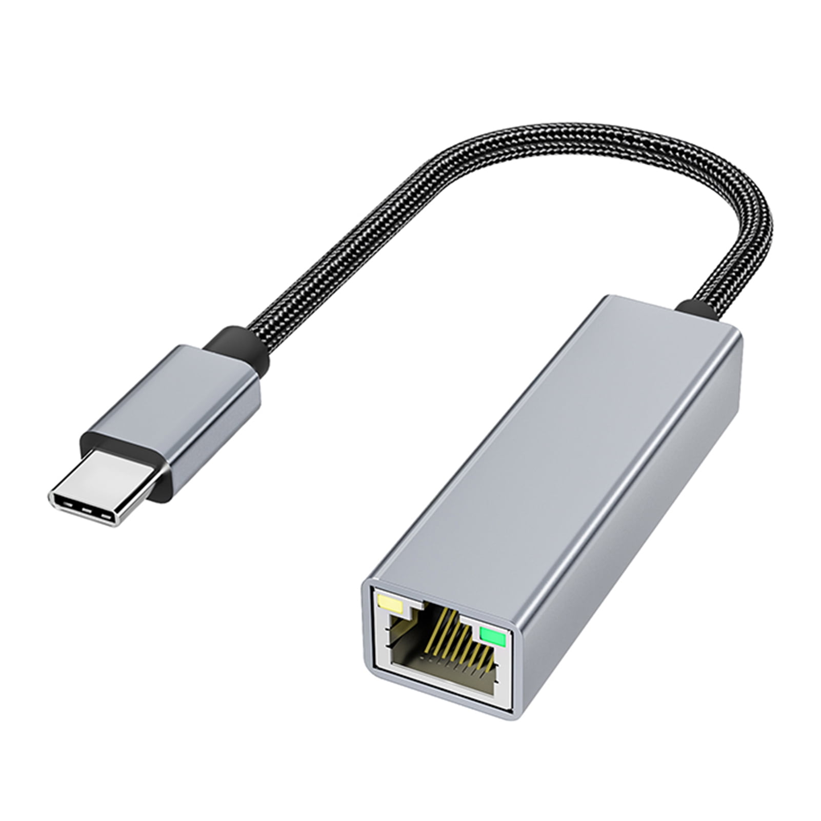 Jkung Type‑C/USB to RJ45 Ethernet Adapter-Driver‑Free Gigabit Converter ...
