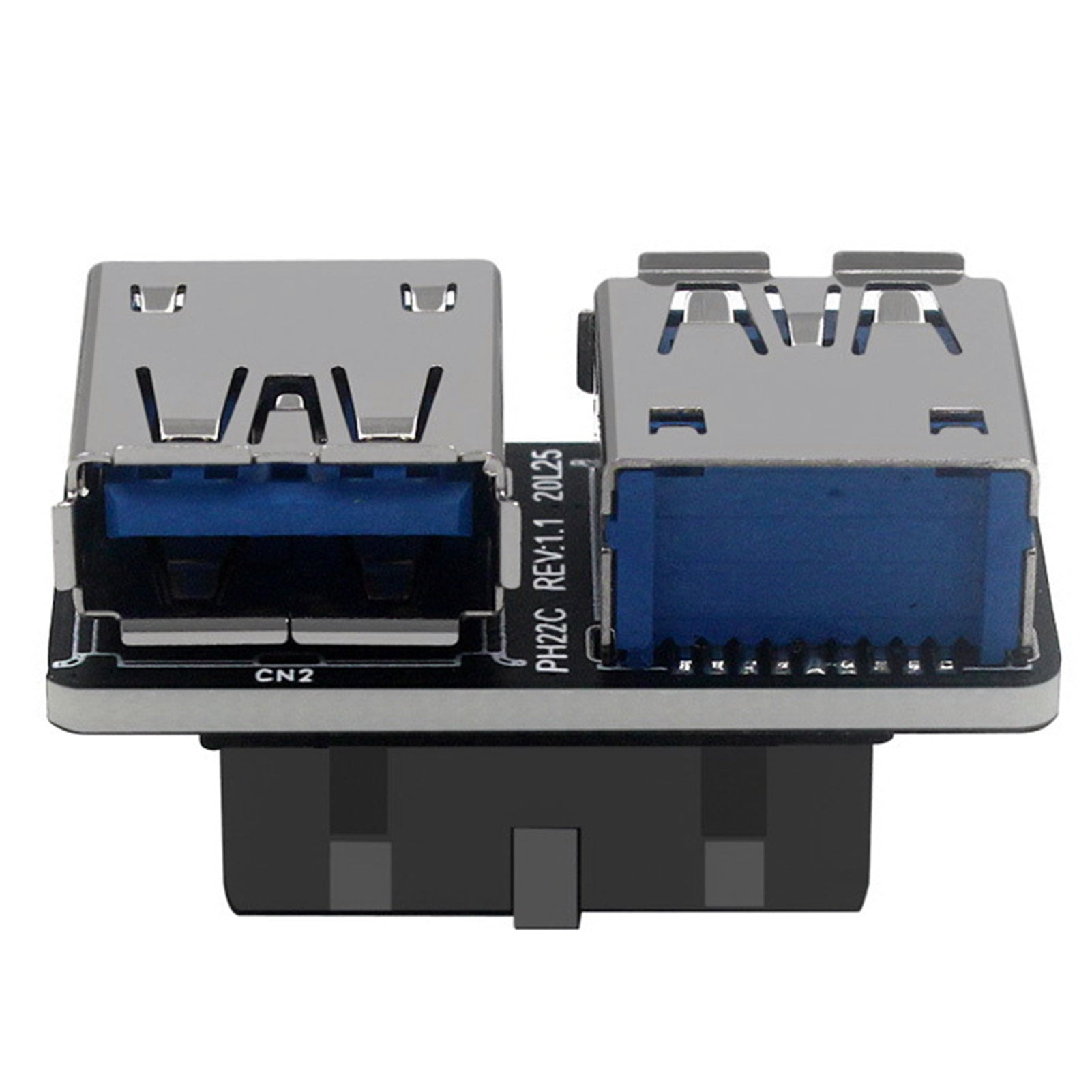 Jkung USB3.0/3.1 Adapter IDC19P/20P to USB A Female Port Adapter with ...