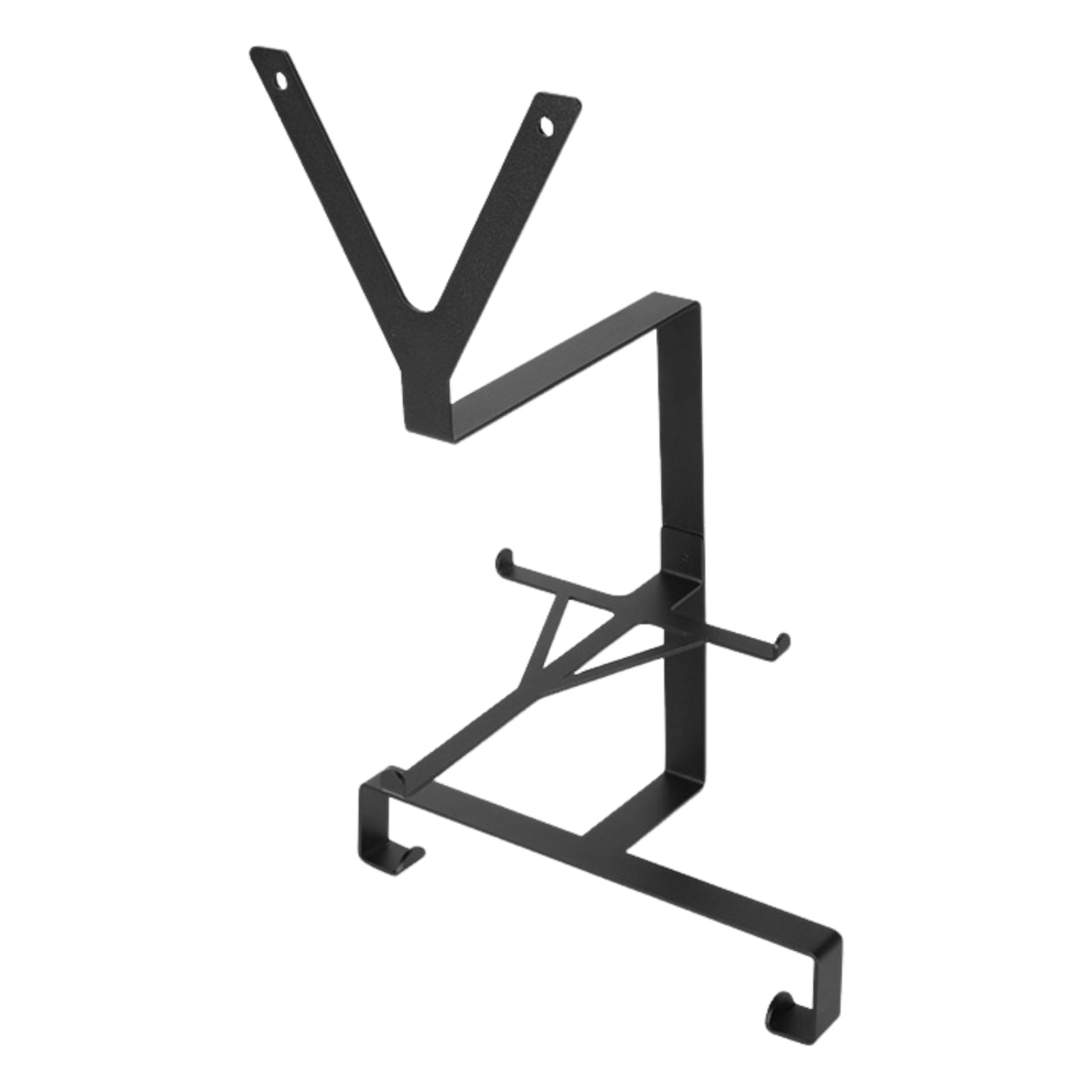 Jkung Wall Mount Motorcycle Helmet Holder Heavy Duty Steel Motorbike ...