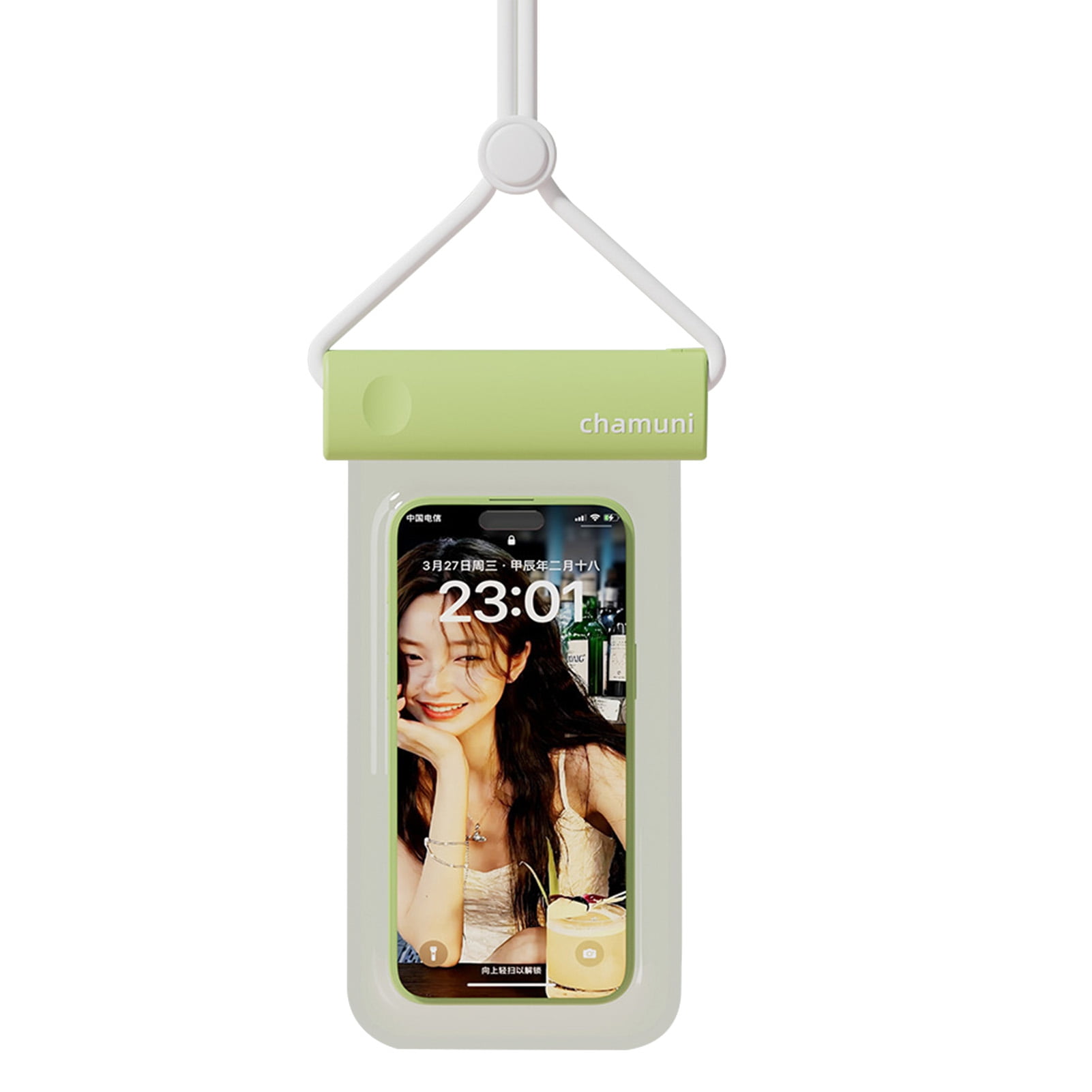 Jkung Waterproof Phone Pouch with Lanyard Touchscreen Clear Leakproof ...