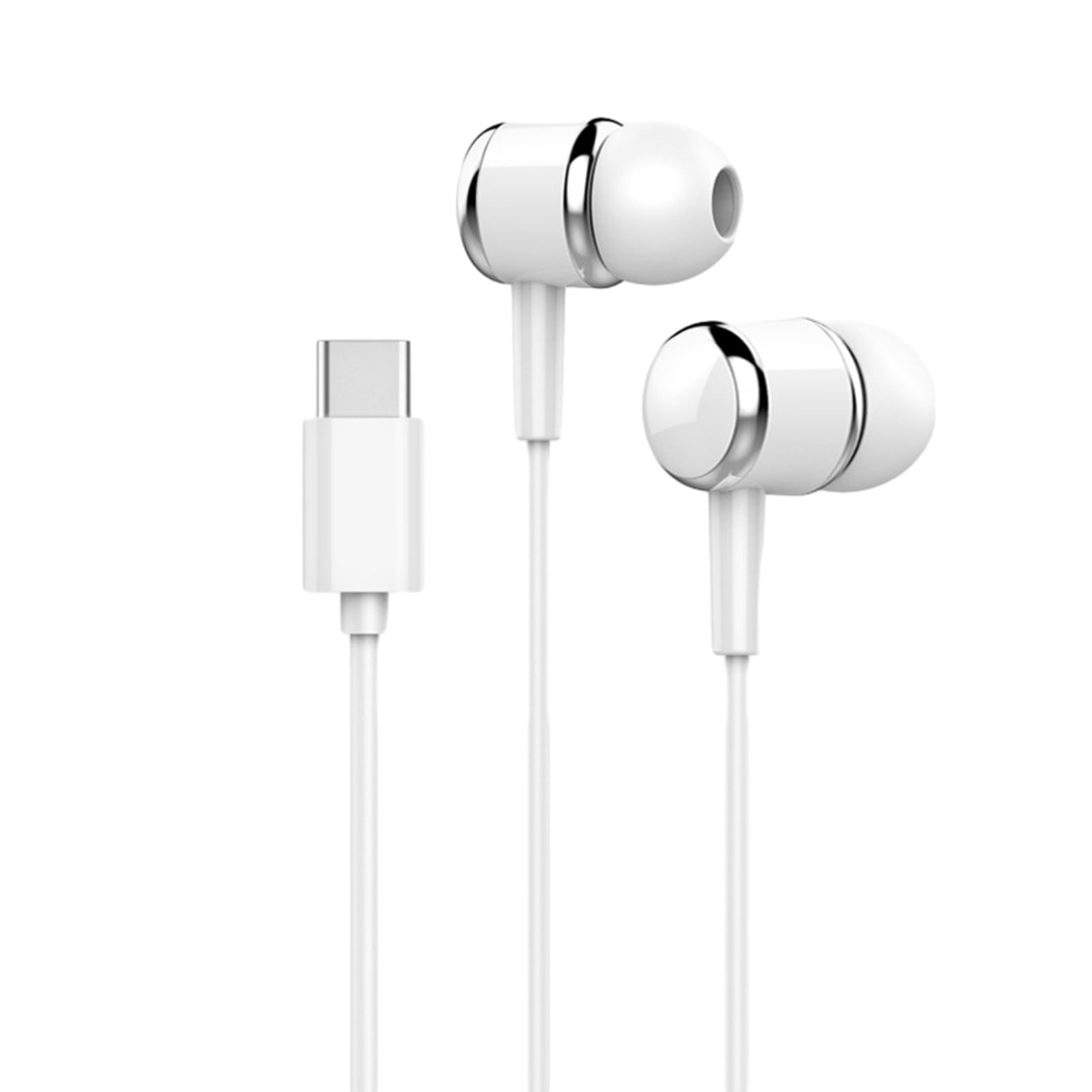 Jkung Wired Earphones with Mic HIFI Sound Quality Wired Headphone Type ...