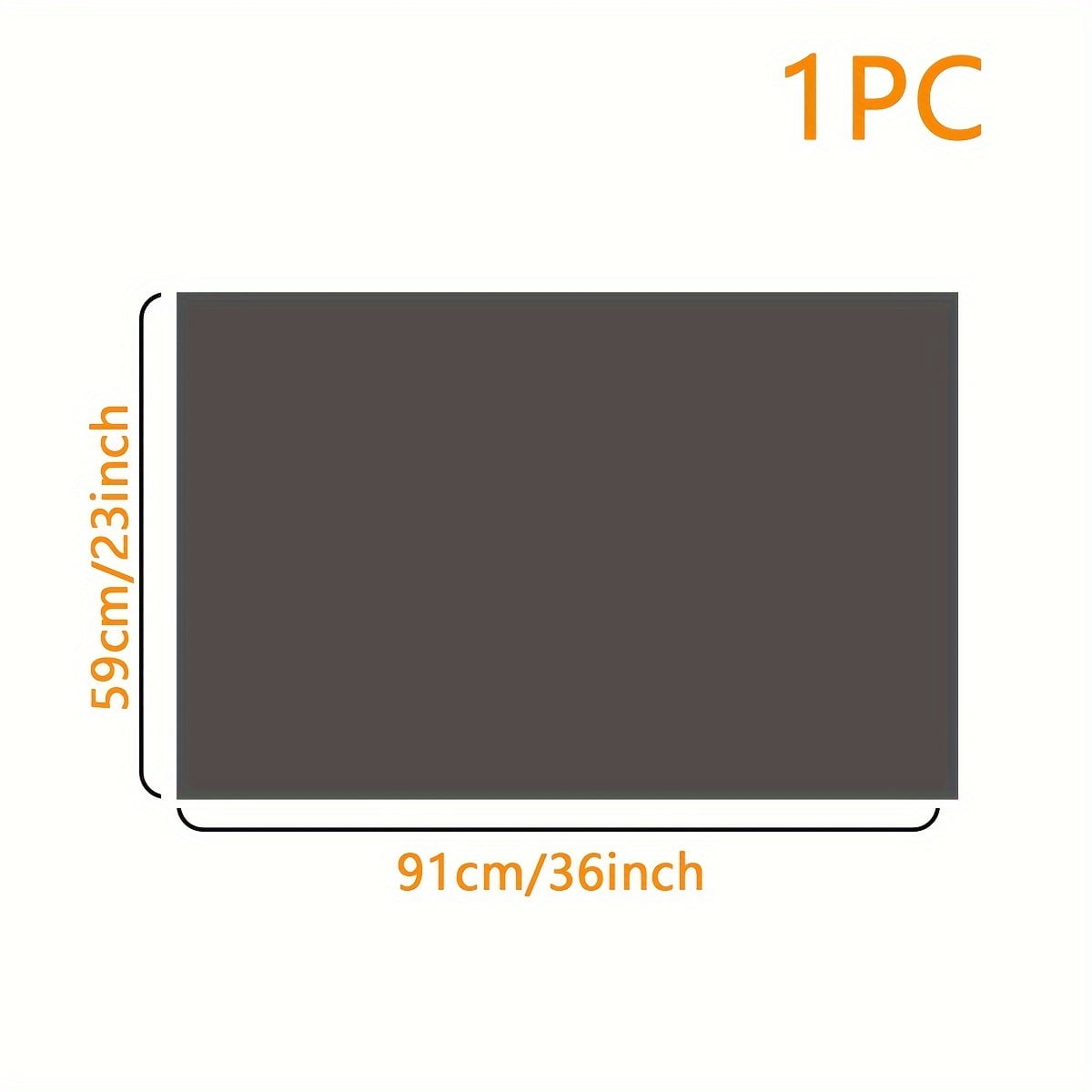 Jkzcp 1pc Kitchen Counter Mat Silicone Large Placemat Countertop ...