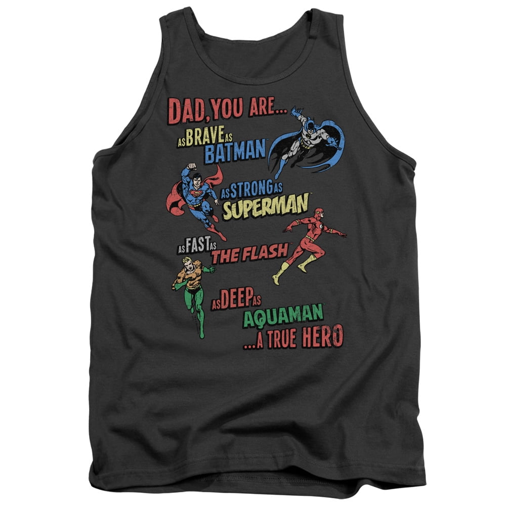 Jla - Dad Hero - Tank Top - Large - Walmart.com