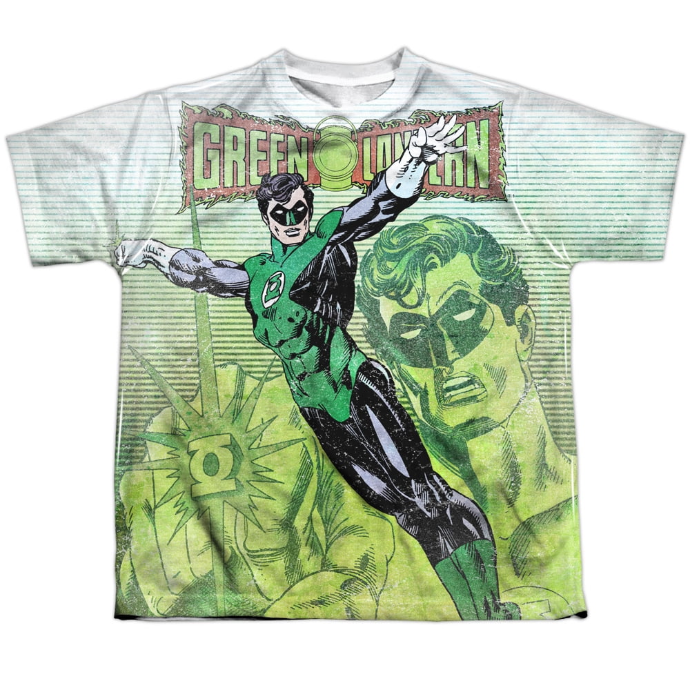 Jla - Green Lightning - Youth Short Sleeve Shirt - Large - Walmart.com