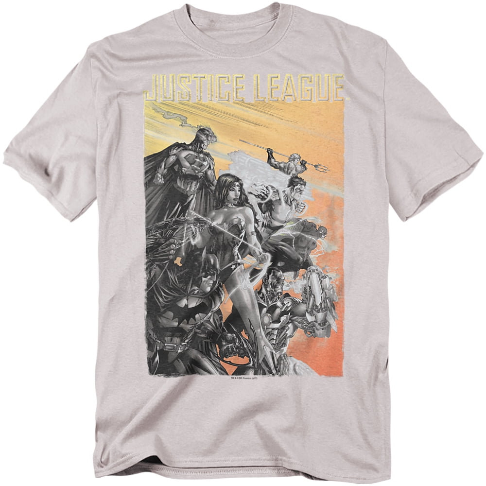 JLA T-Shirt Red Dawn Unisex Graphic Tee For Men & Women - Walmart ...