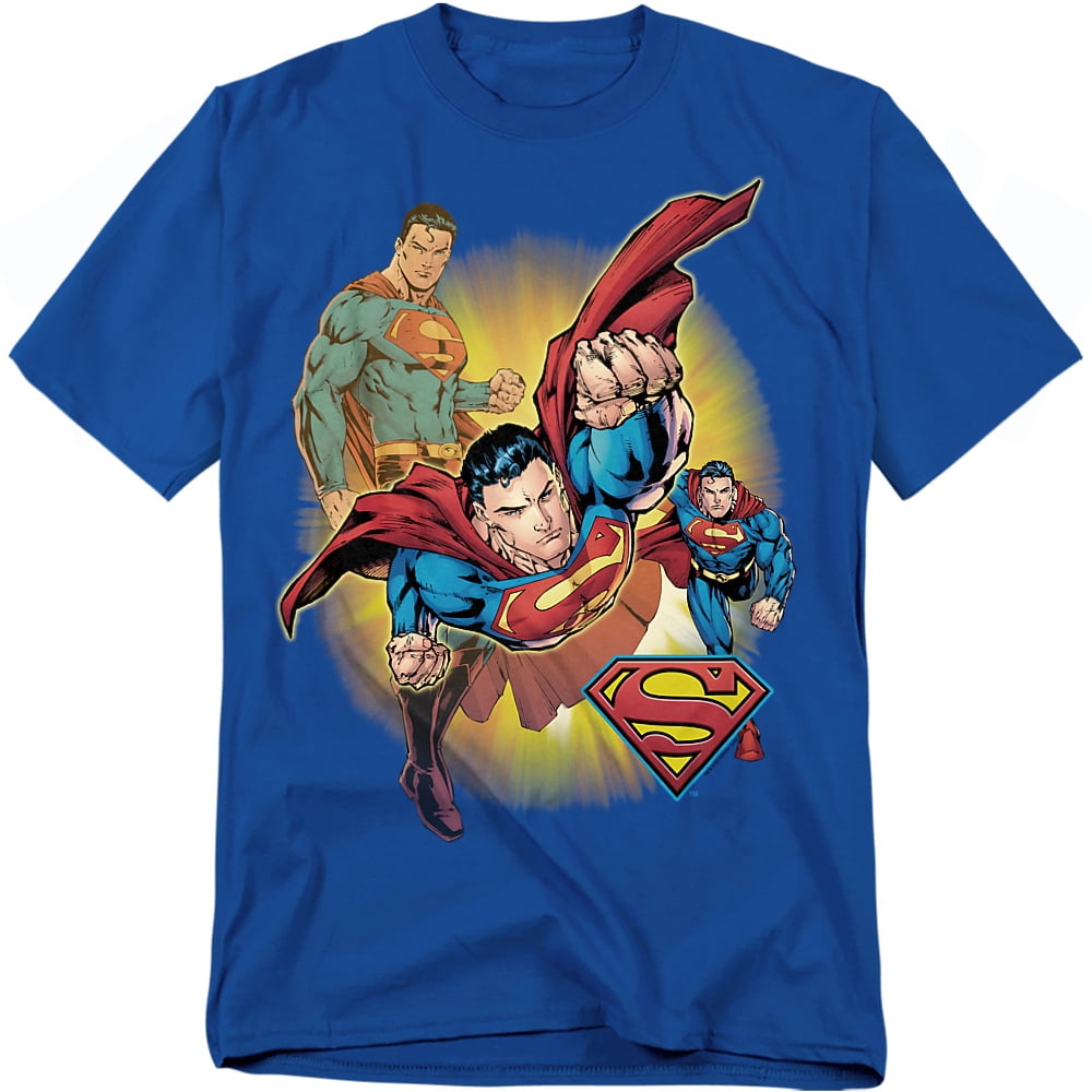 JLA T-Shirt Superman Collage Unisex Graphic Tee For Men & Women ...