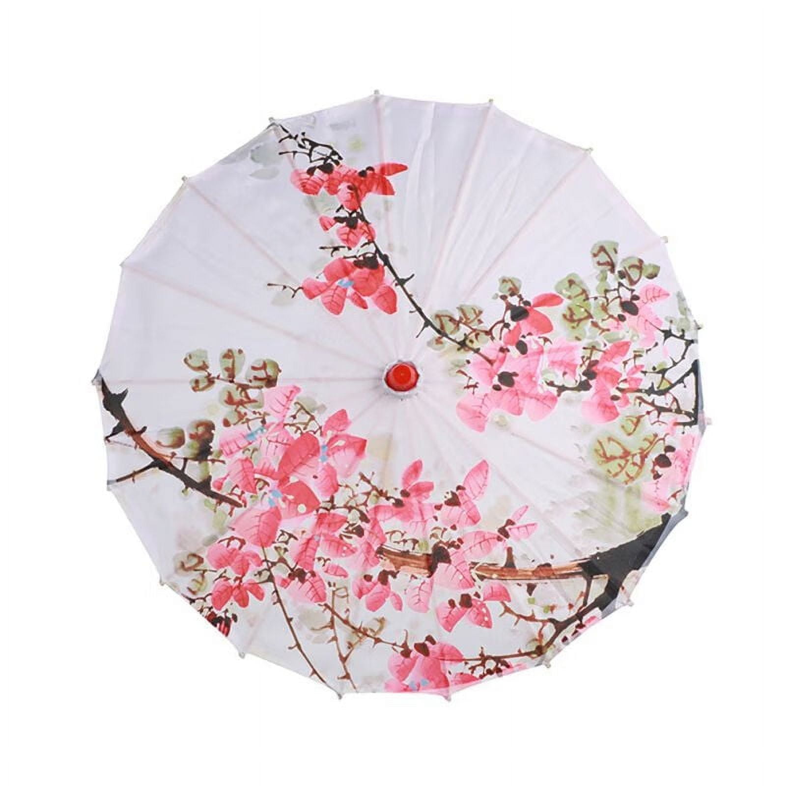 Jlong Art Umbrella Chinese Silk Cloth Umbrella Classic Style Decorative ...