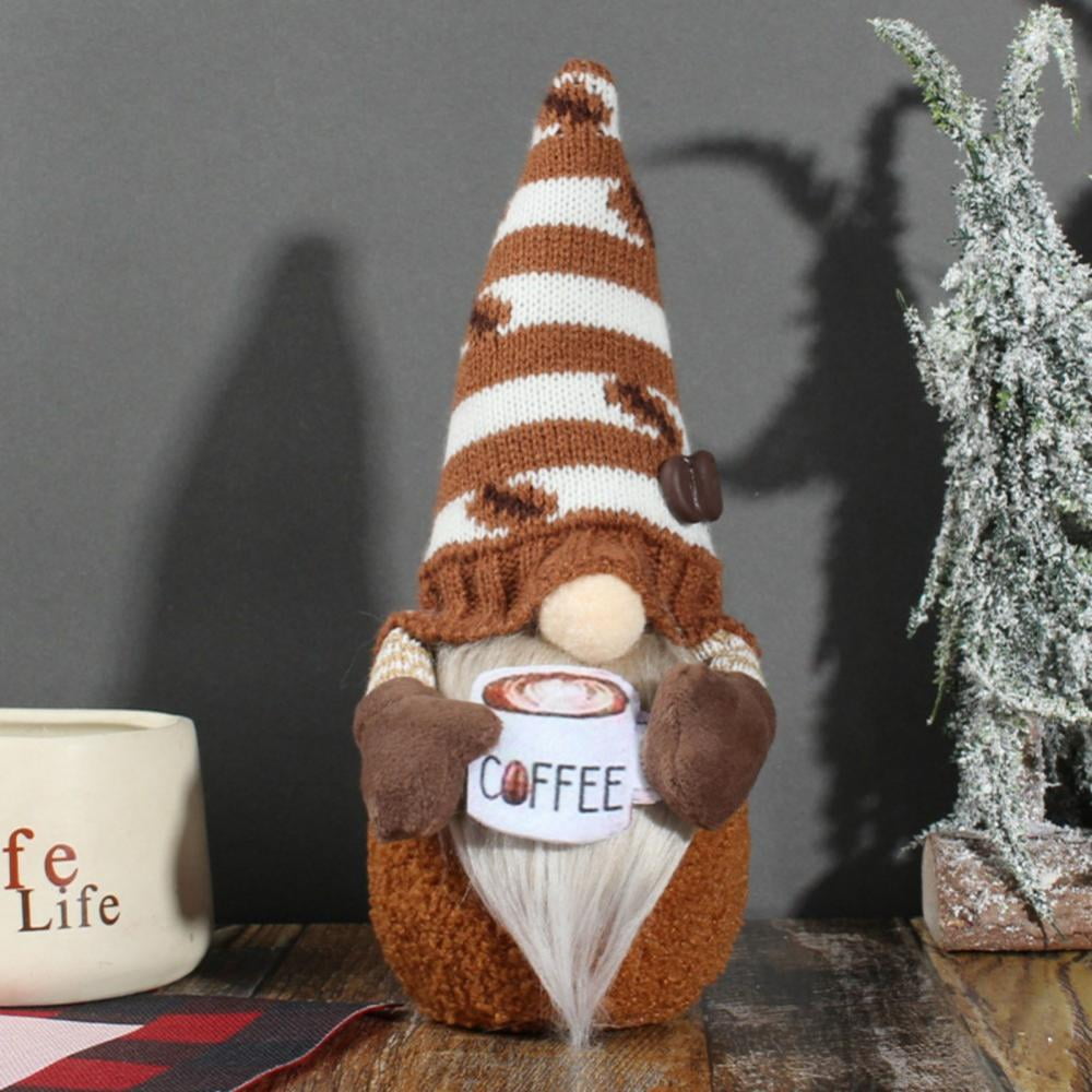 Jlong Coffee Gnomes Coffee Bar Decor Gnomes Swedish Tomte Coffee ...