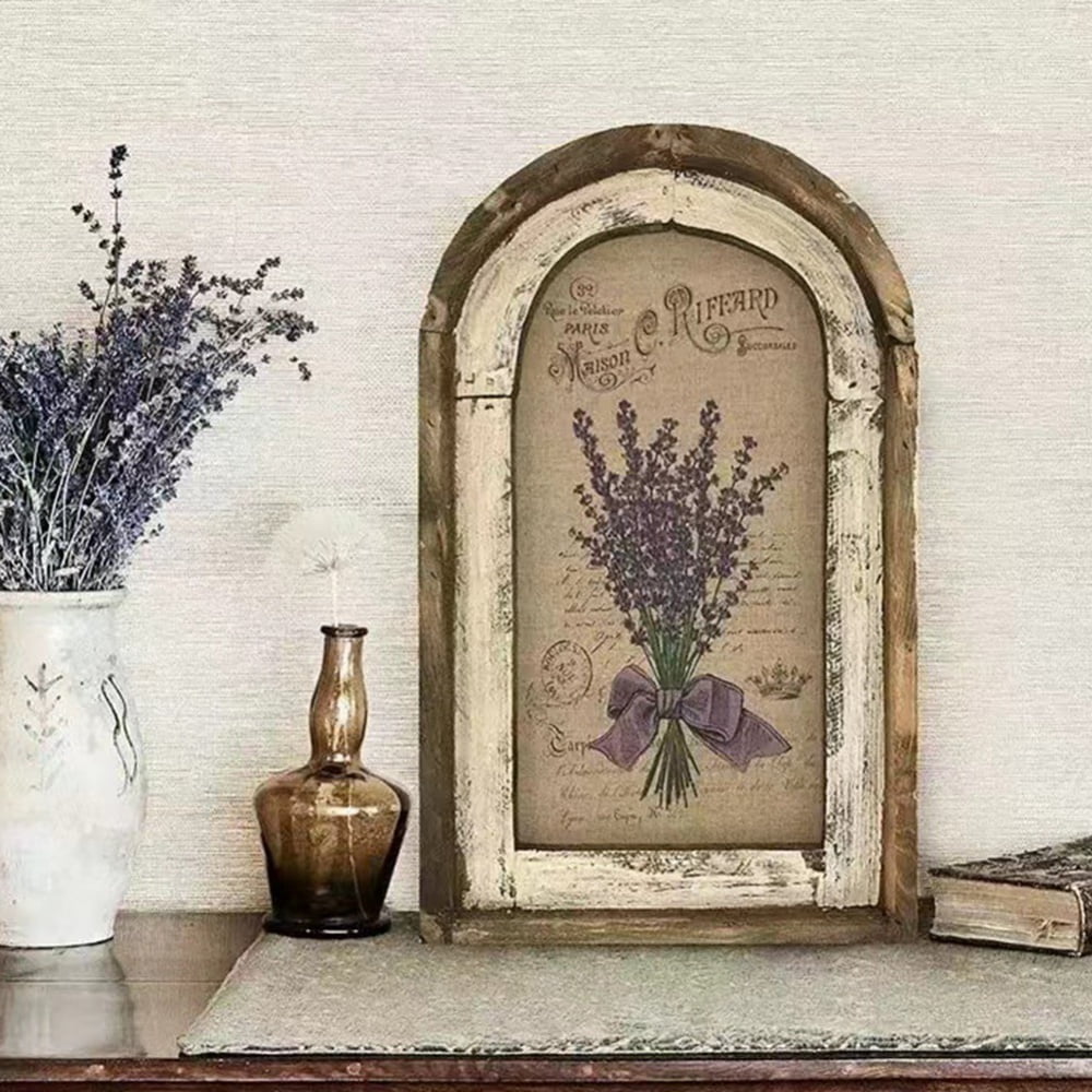 Jlong Rustic Farmhouse Floral Country Sunflower Painting Wall Art ...