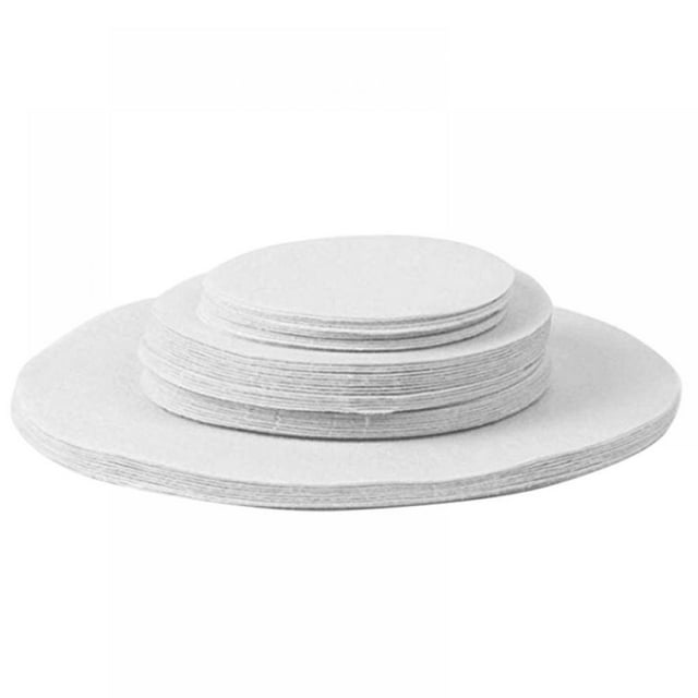 Jlong Soft Felt Plate Protectors, Set of 24 in 3 Different Sizes, Plate ...
