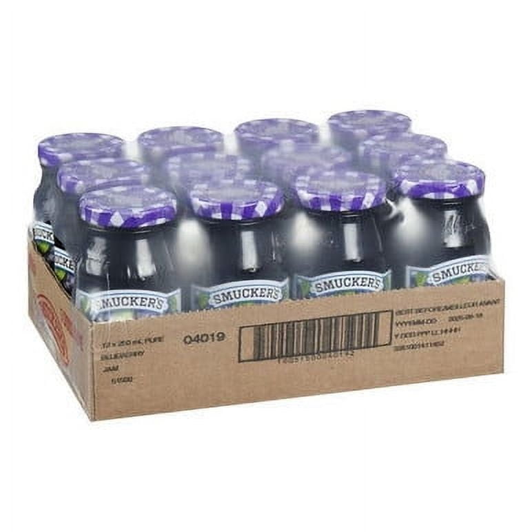 J.M. Smucker's Blueberry Jam - 250ml/9.6 lbs, 12/Case | Sweet Blueberry ...