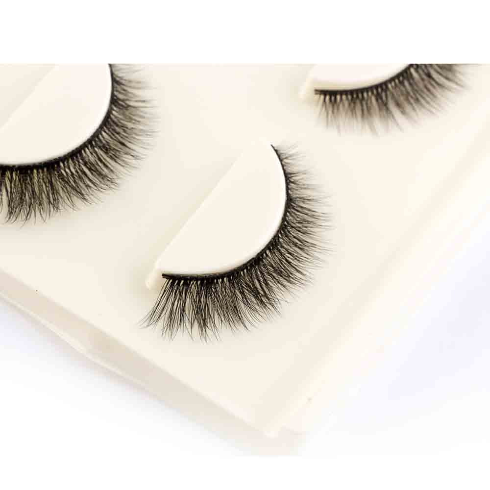 Jmheeeeee 1 3D False Lashes Strip Eyelashes Long Natural Party PestaÃ± ...
