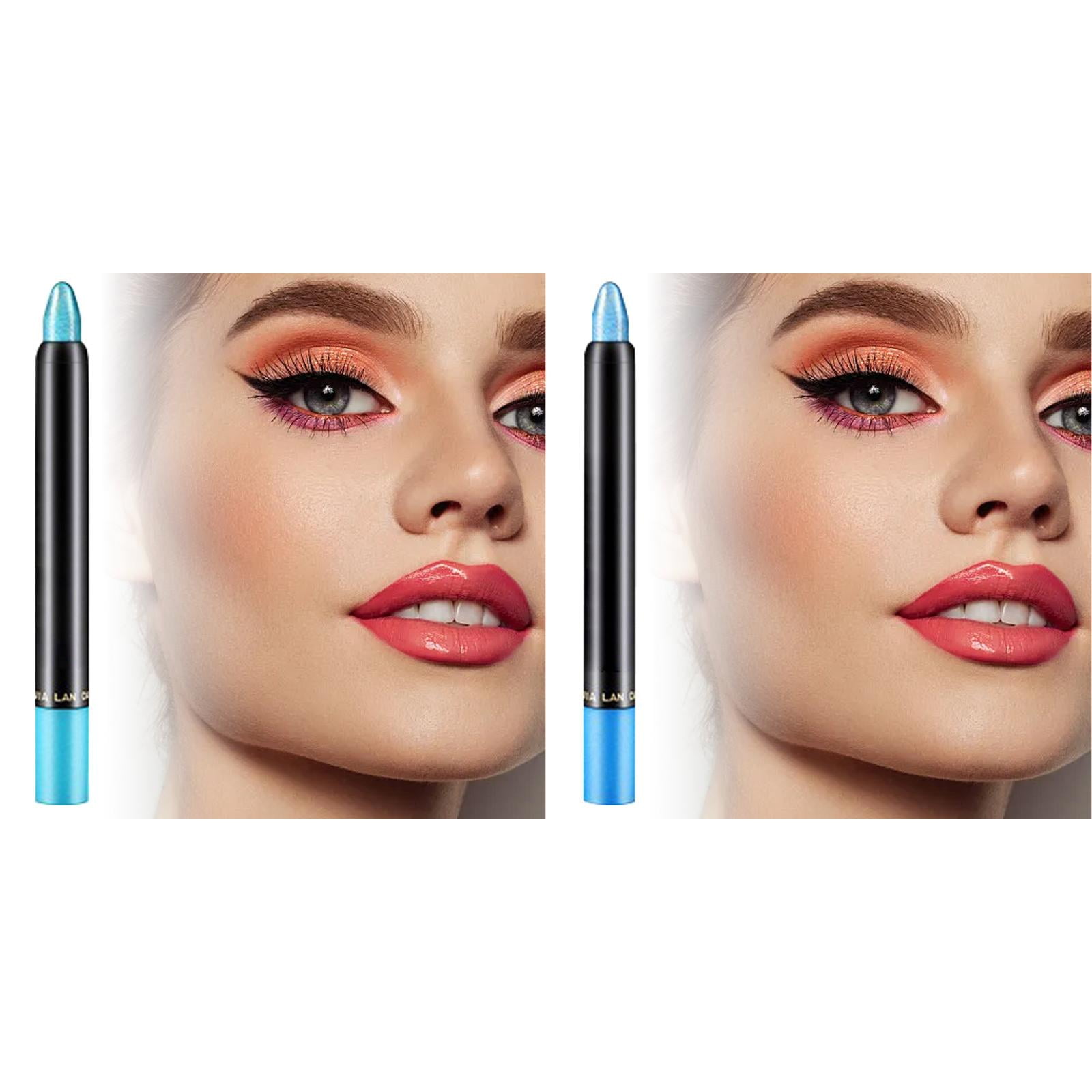 Jmheeeeee 5 Colors Glitter Eyeshadow Stick Color Set Pearl Eyeshadow ...